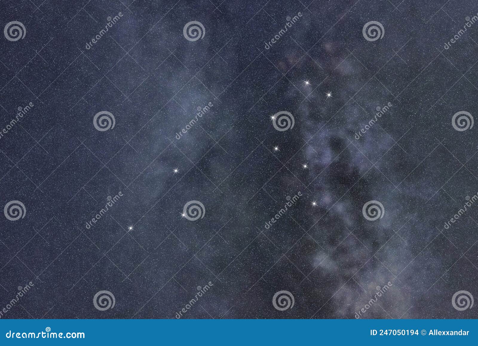 Leo Constellation, Cluster of Stars, Lion Constellation Stock Photo ...