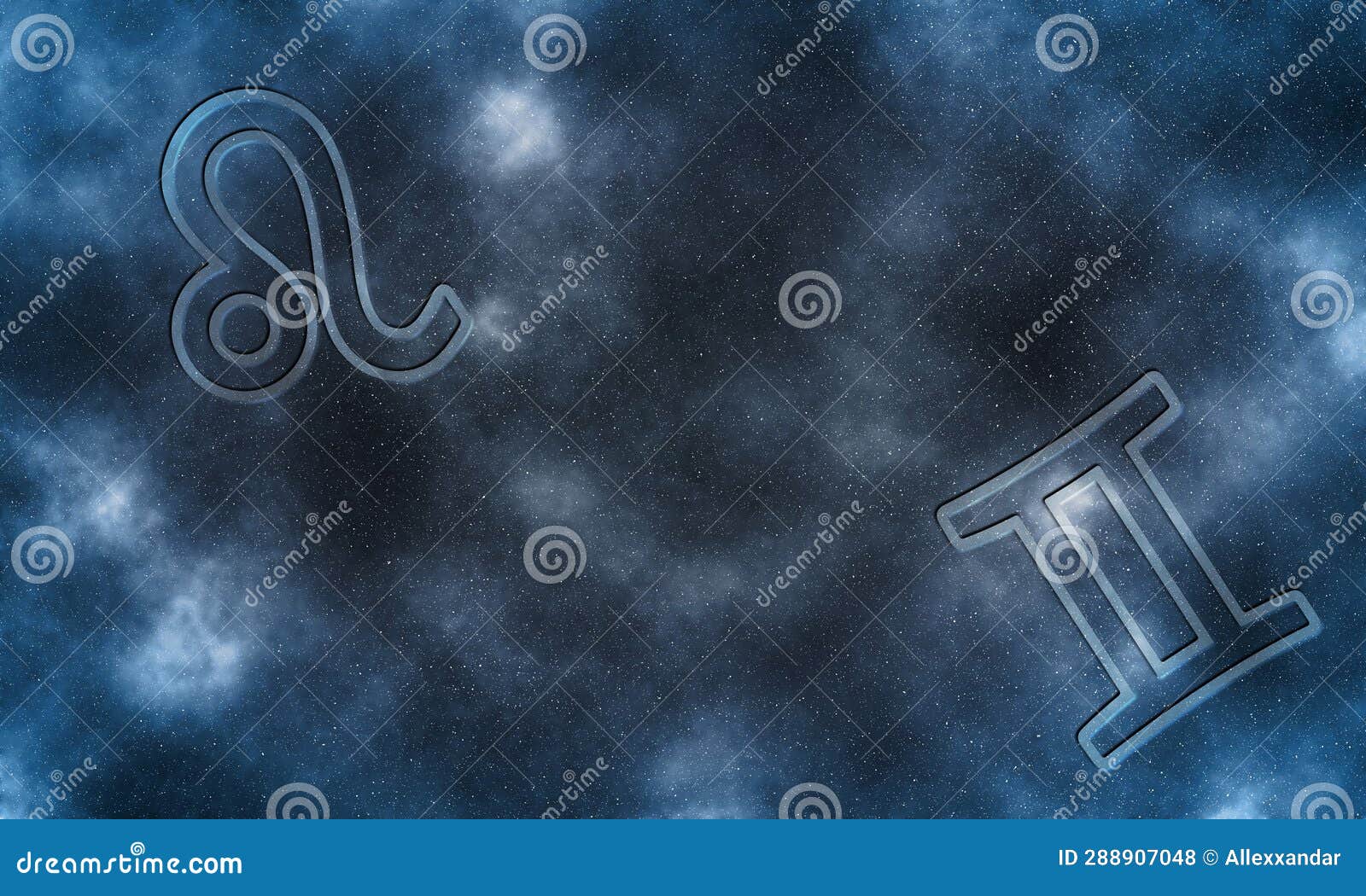 Leo and Gemini Compatibility Stock Photo - Image of background ...