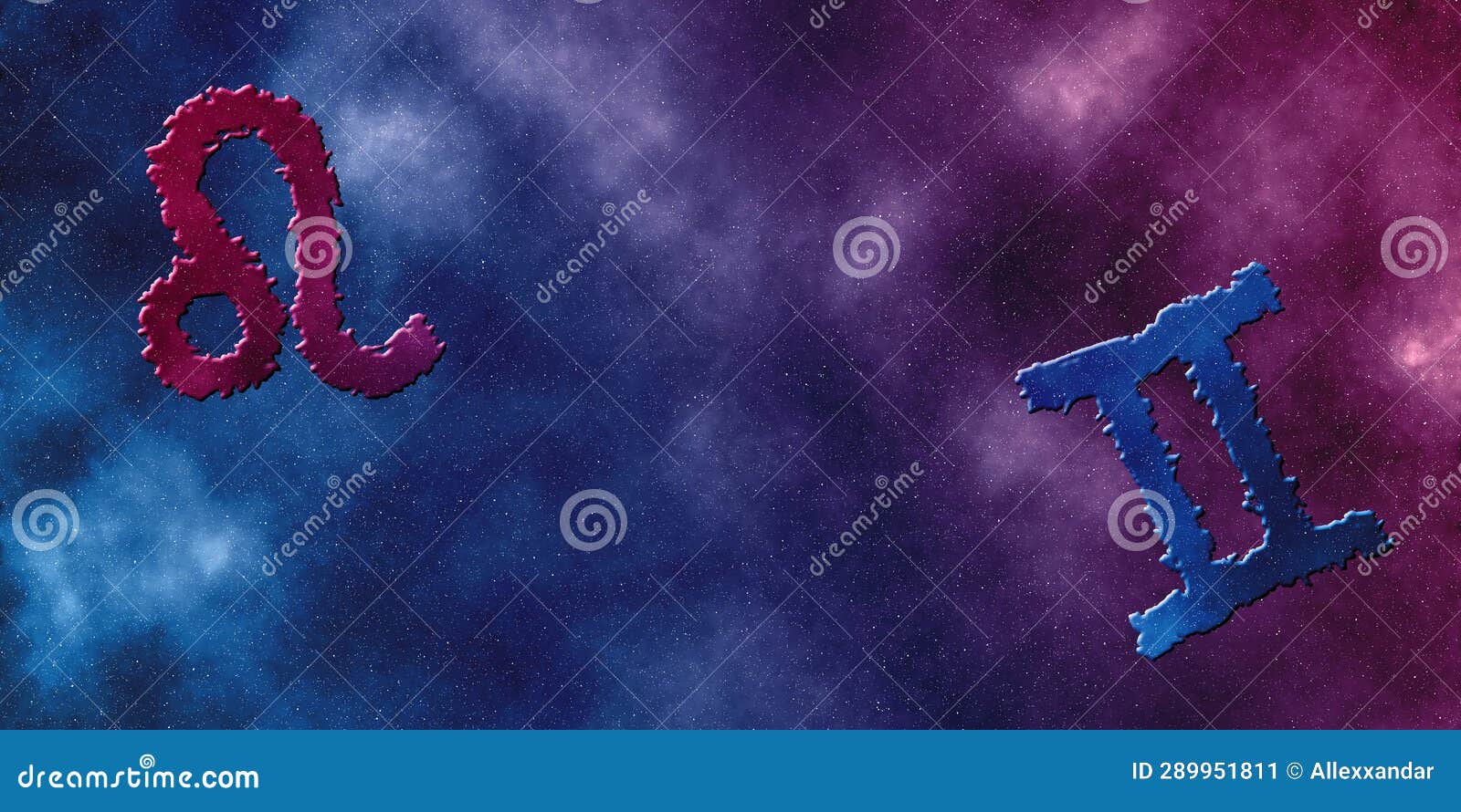 Leo and Gemini Compatibility Stock Image - Image of magic, element ...