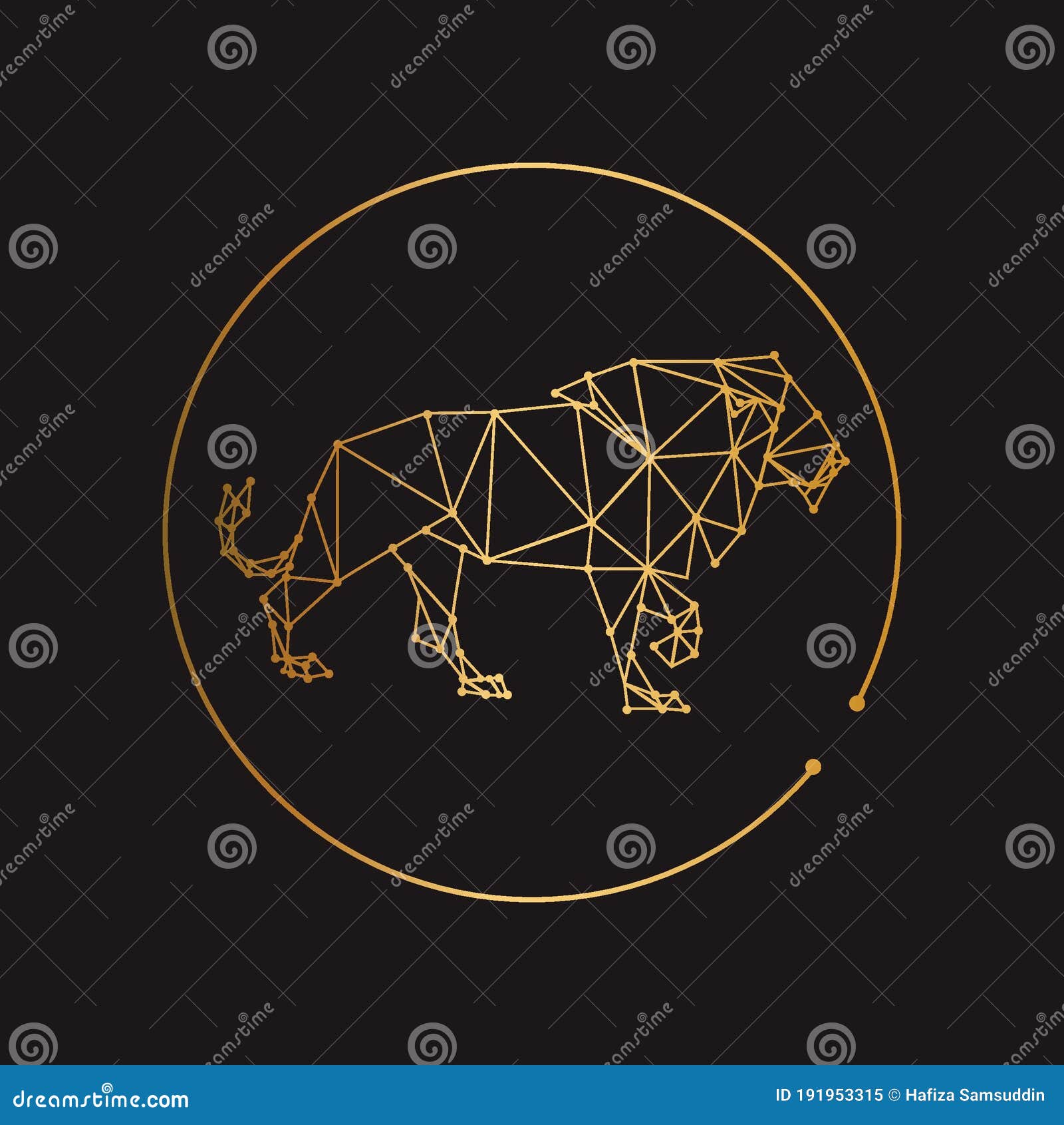 Leo icon. stock vector. Illustration of icons, black - 191953315