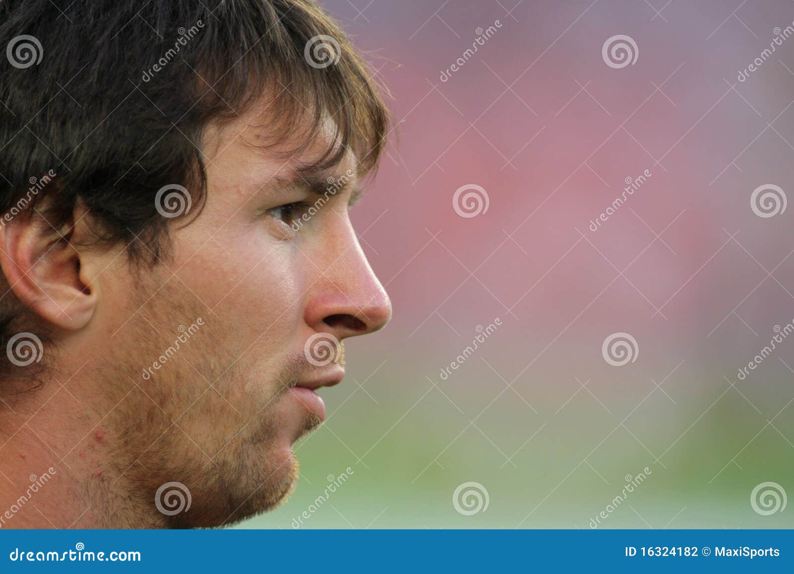 Leo Messi de FC Barcelona fotografía editorial. Imagen de cara - 16324182