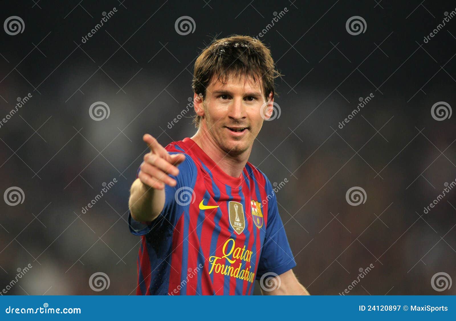 Leo Messi Of FC Barcelona Editorial Photography - Image: 24120897