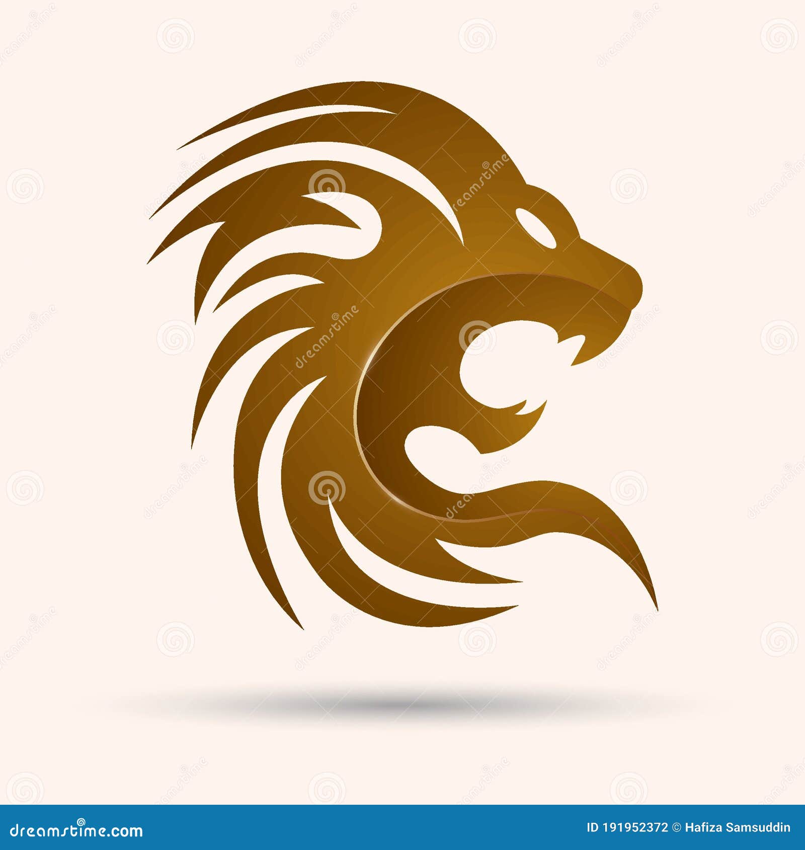 Leo. Vector Illustration Decorative Design Stock Vector - Illustration ...