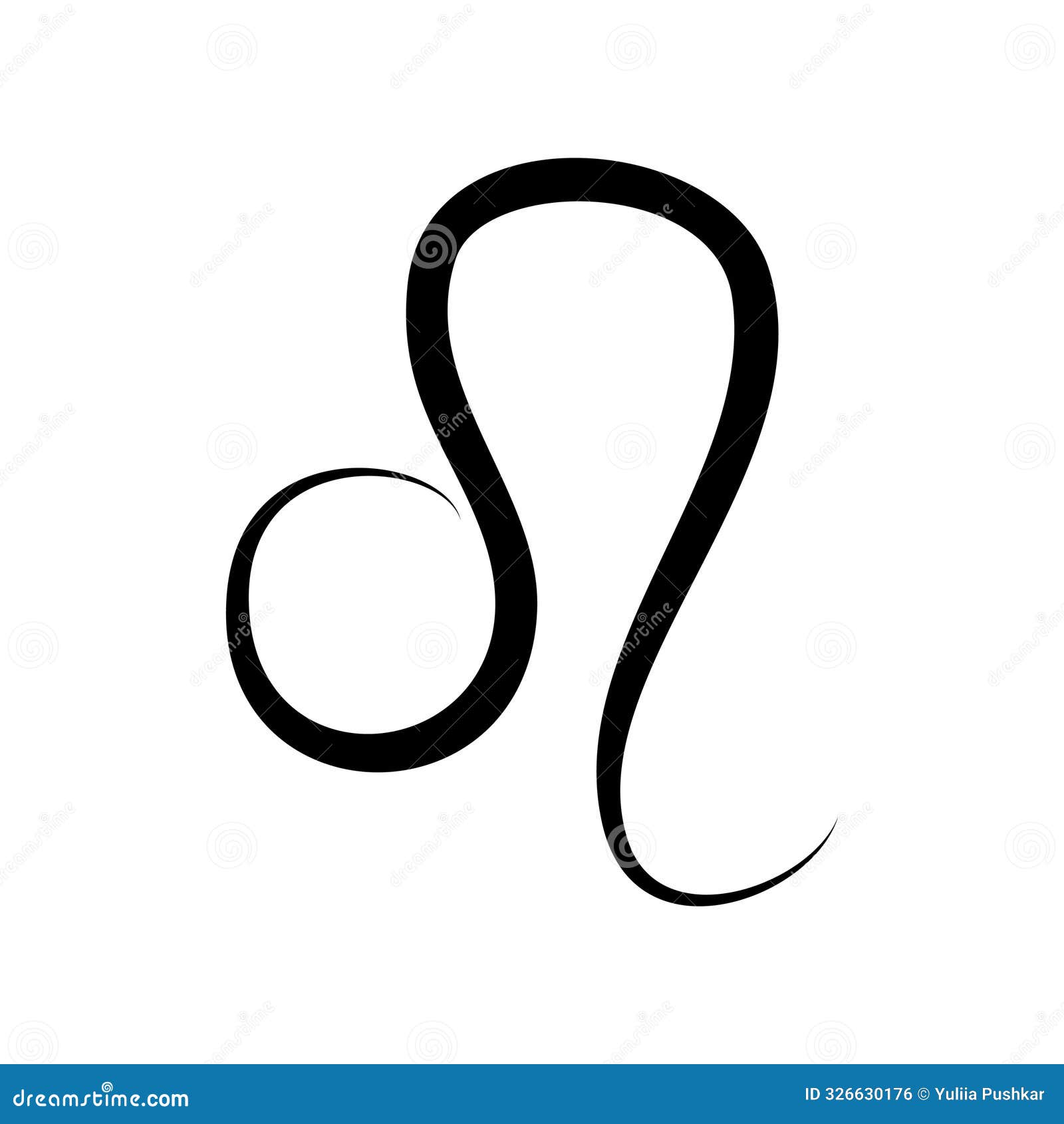 Leo Zodiac Sign Aesthetic Icon Vector Illustration | CartoonDealer.com ...