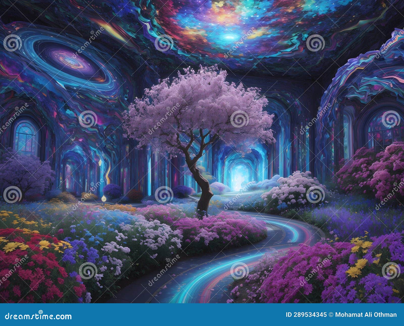 Leonardo Ai Generated Reality Warp Stock Illustration - Illustration of ...