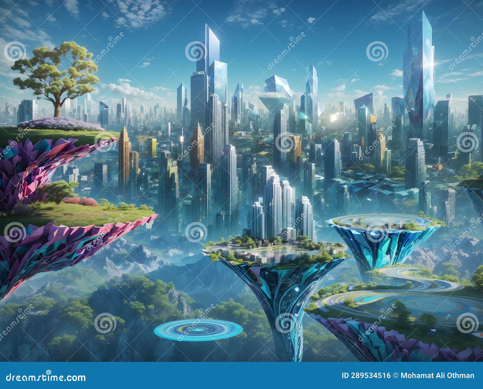 Leonardo Ai Generated Reality Warp Stock Photo - Image of beautiful ...