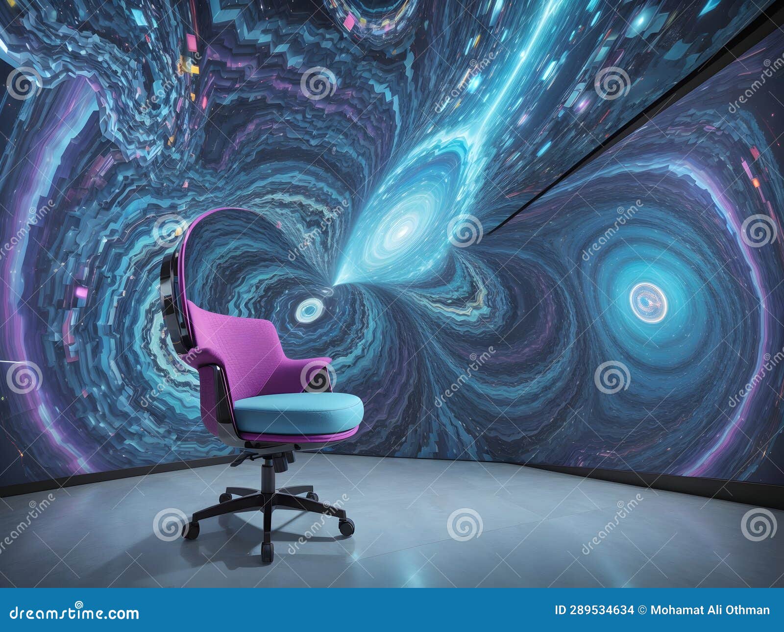 Leonardo Ai Generated Reality Warp Stock Illustration - Illustration of ...