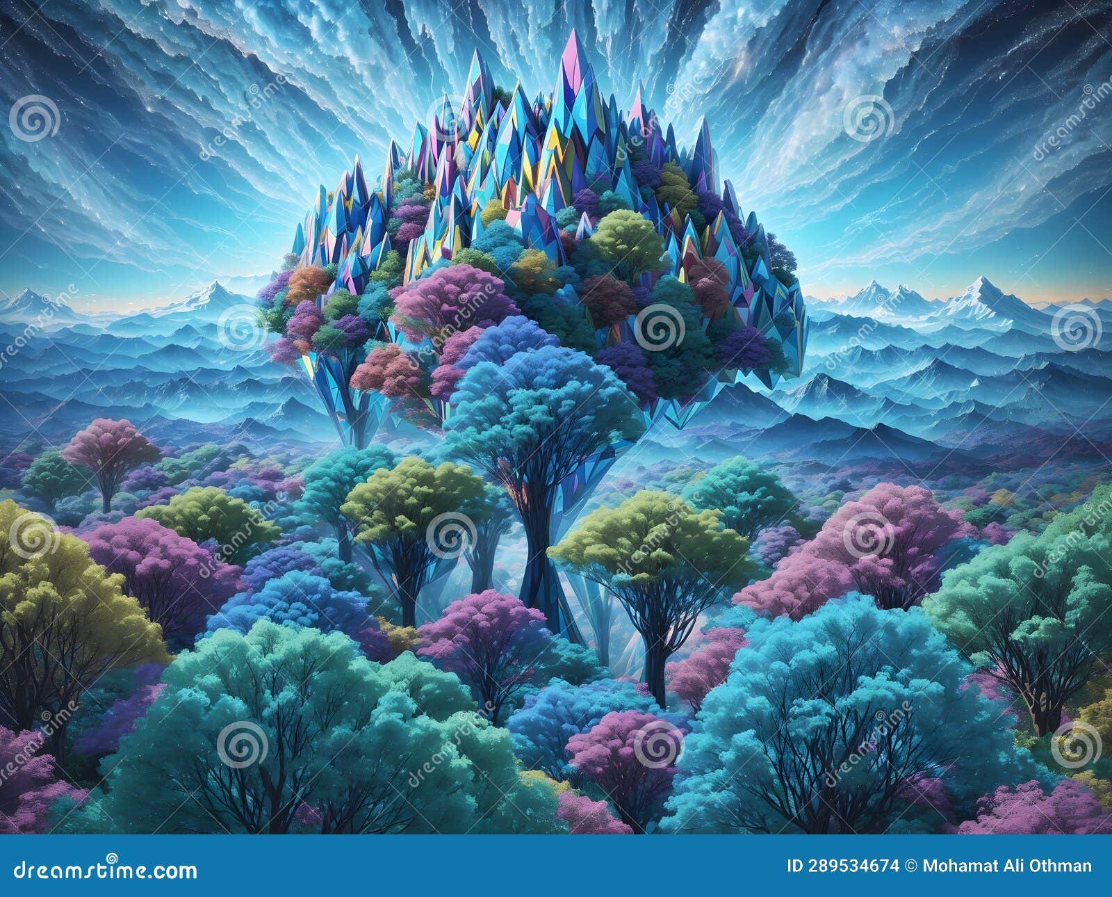 Leonardo Ai Generated Reality Warp Stock Photo - Image of alternate ...