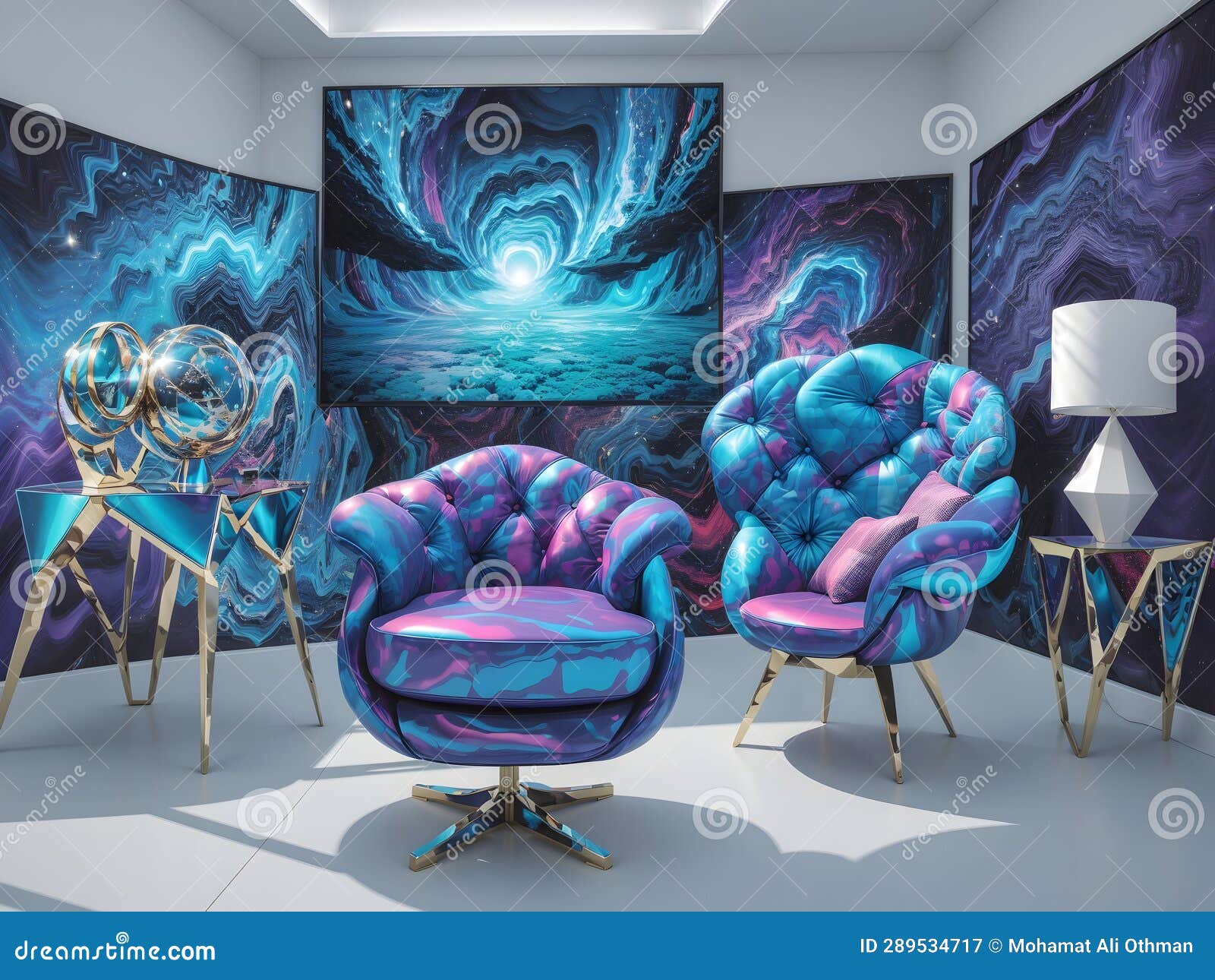 Leonardo Ai Generated Reality Warp Stock Illustration - Illustration of ...