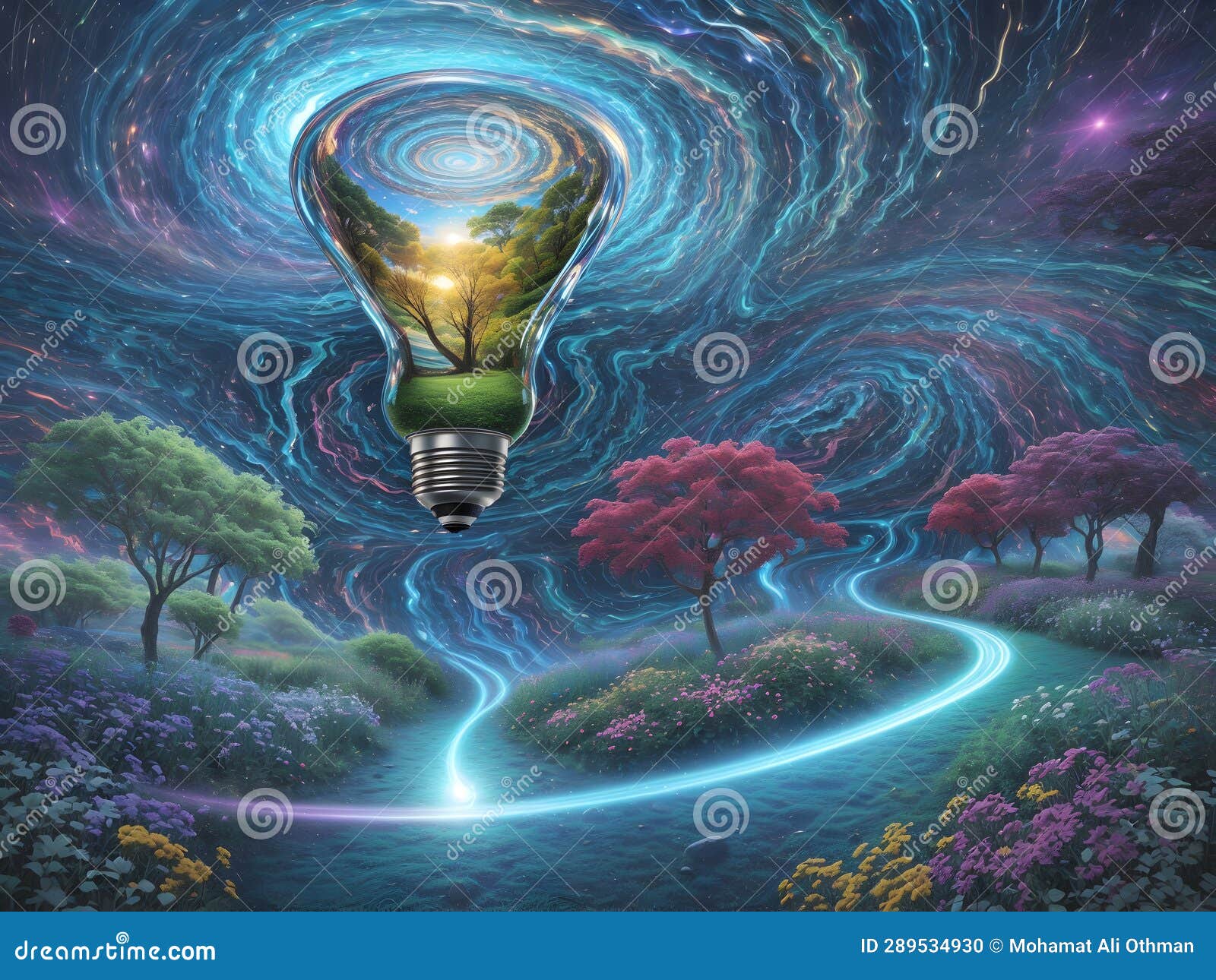 Leonardo Ai Generated Reality Warp Stock Illustration - Illustration of ...