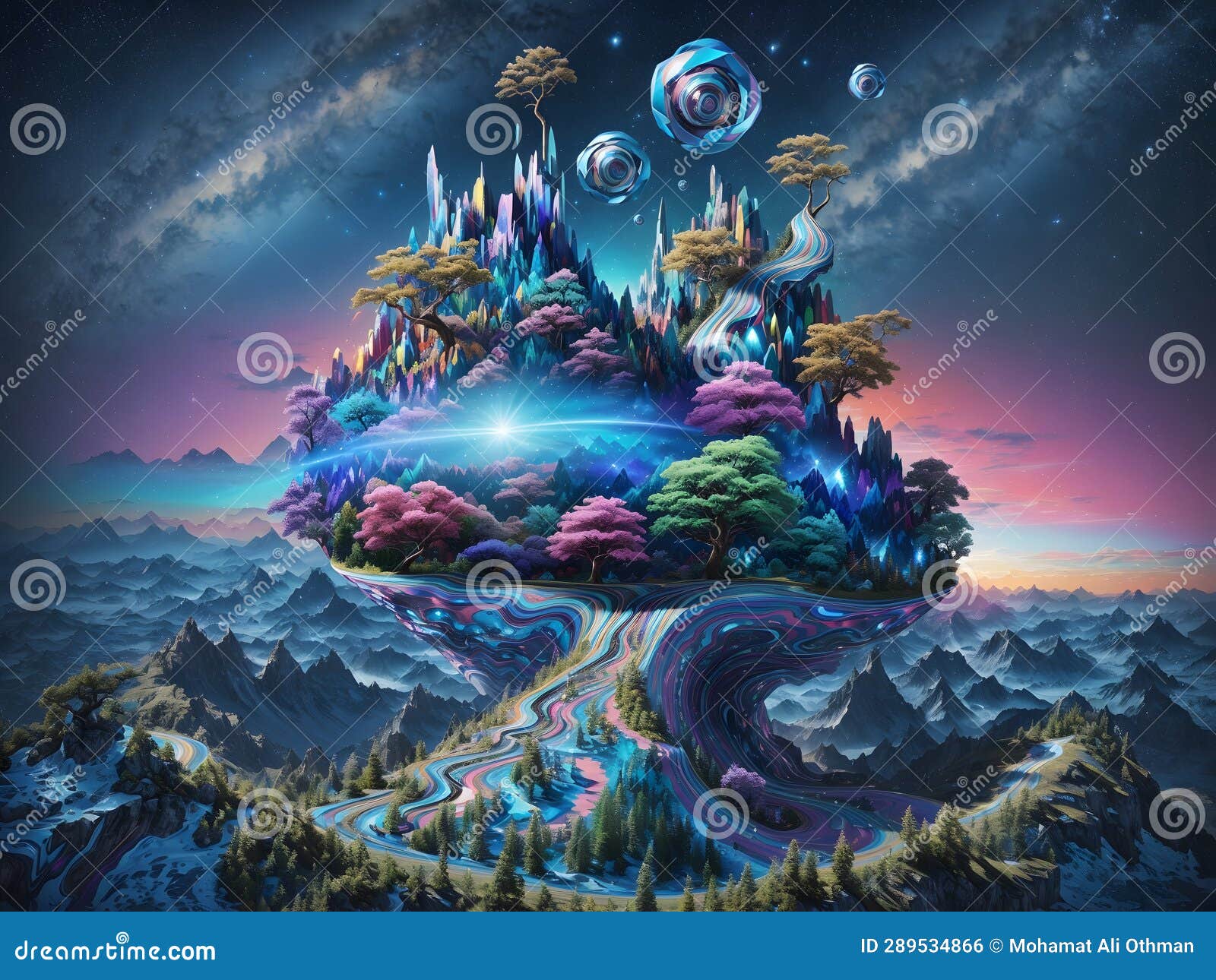 Leonardo Ai Generated Reality Warp Stock Illustration - Illustration of ...