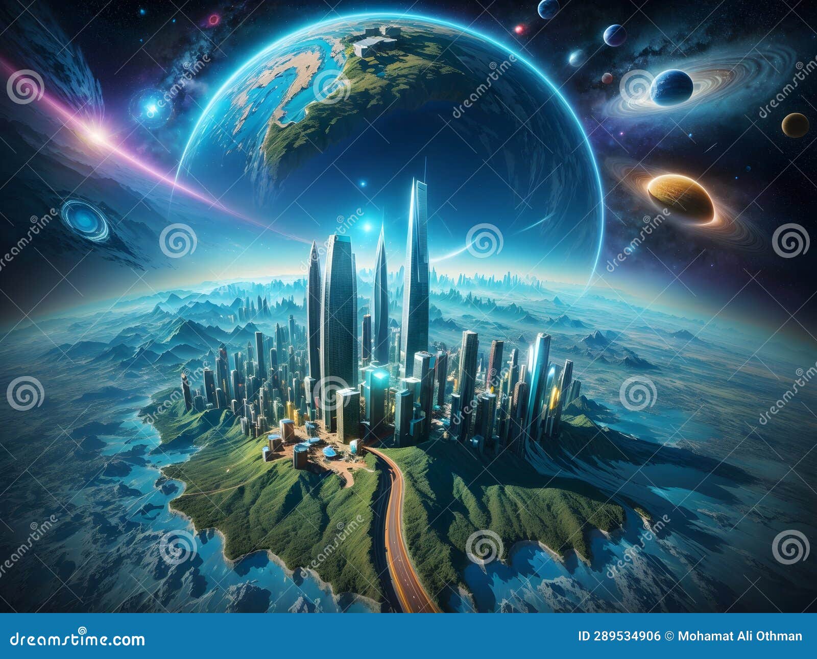 Leonardo Ai Generated Reality Warp Stock Illustration - Illustration of ...