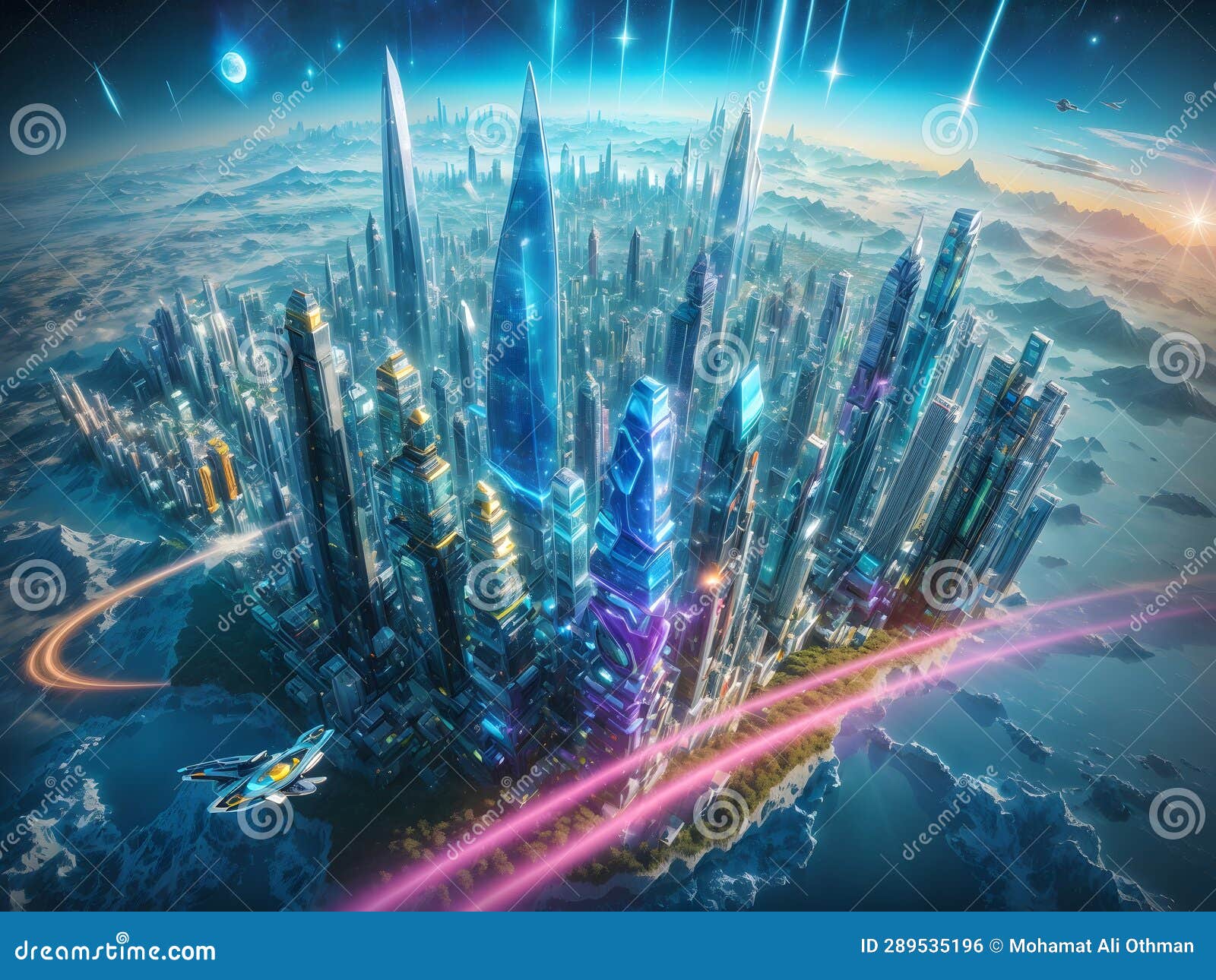 Leonardo Ai Generated Reality Warp Stock Photo - Image of twist ...