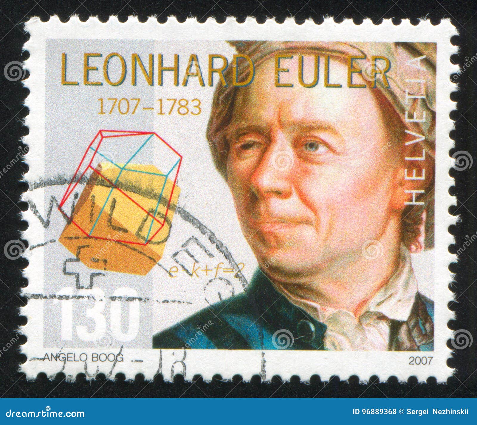 Leonhard Euler editorial stock photo. Image of ancient - 96889368