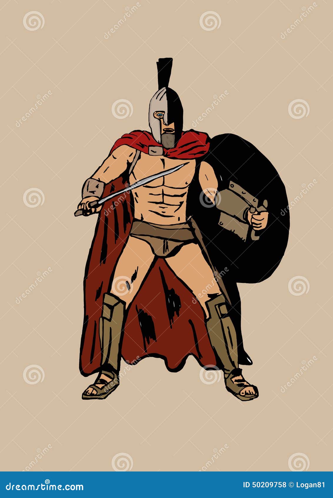 Leonidas Cartoons, Illustrations & Vector Stock Images - 205 Pictures ...