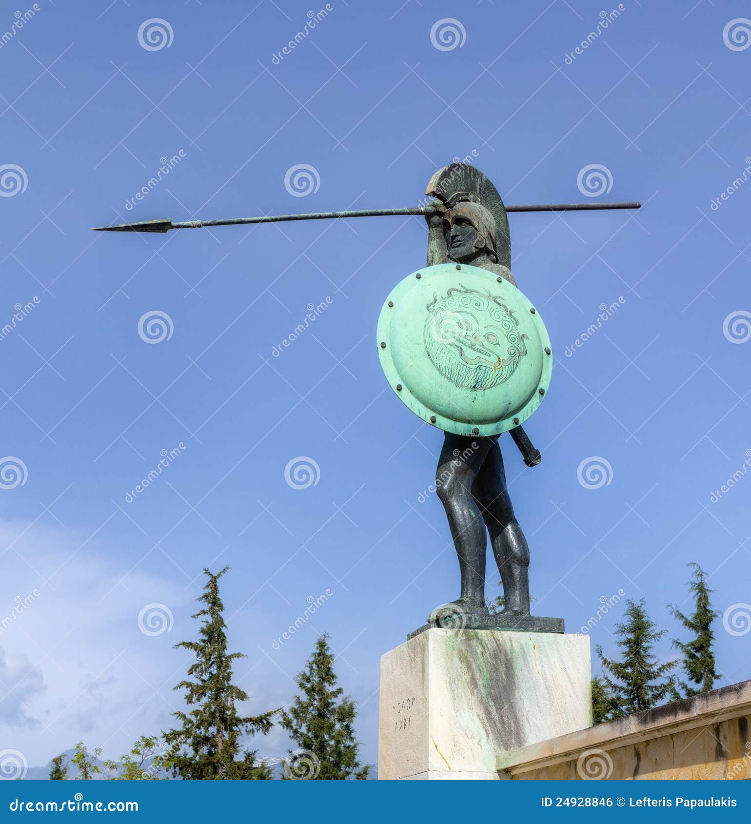 Leonidas Statue