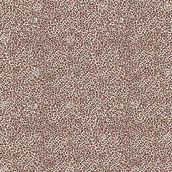Small Seamless Leopard Print, Brown Light Background Stock Vector ...
