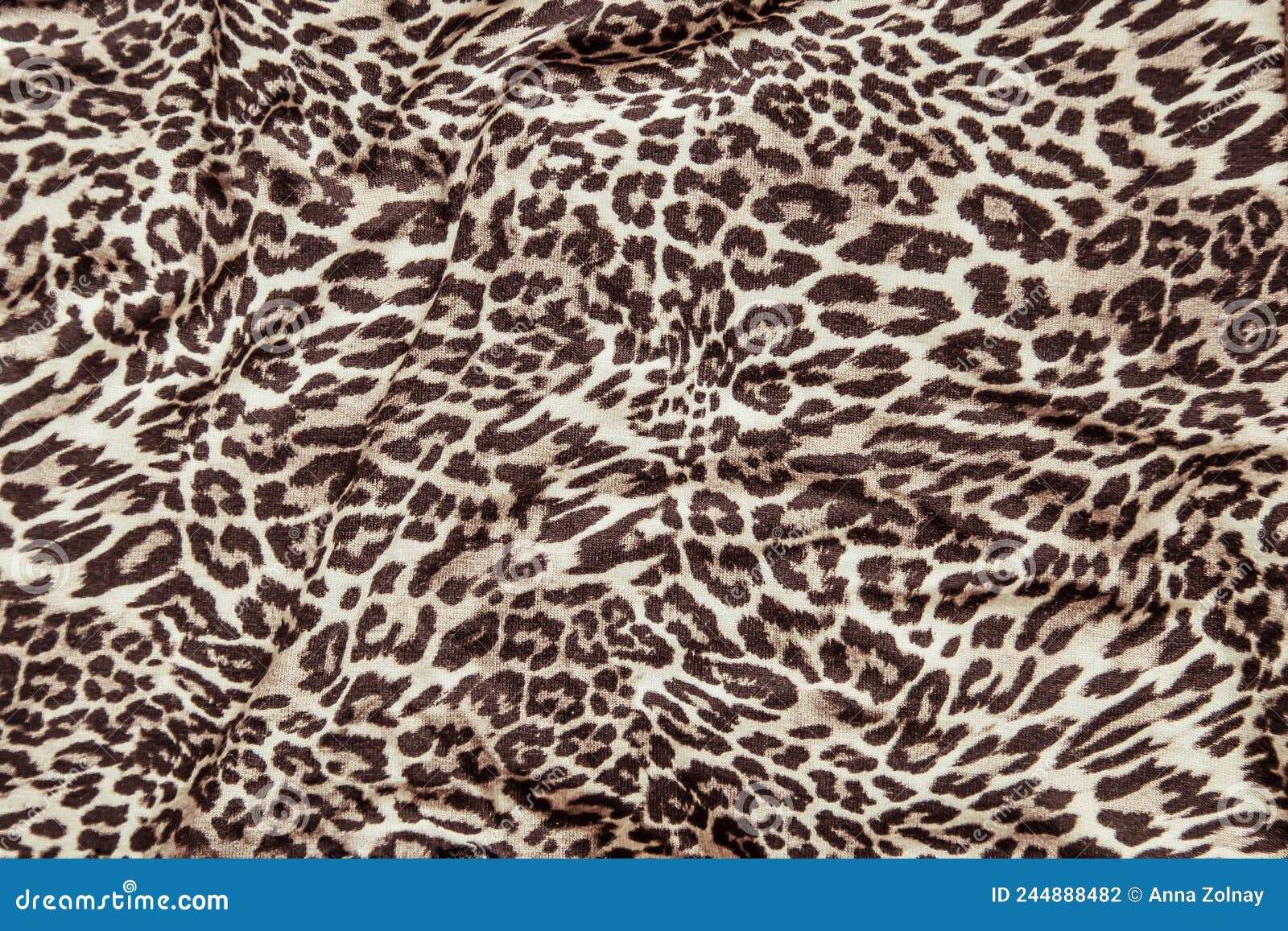 Leopard Background Texture Safari Pattern Leopard Print Fabric Material ...