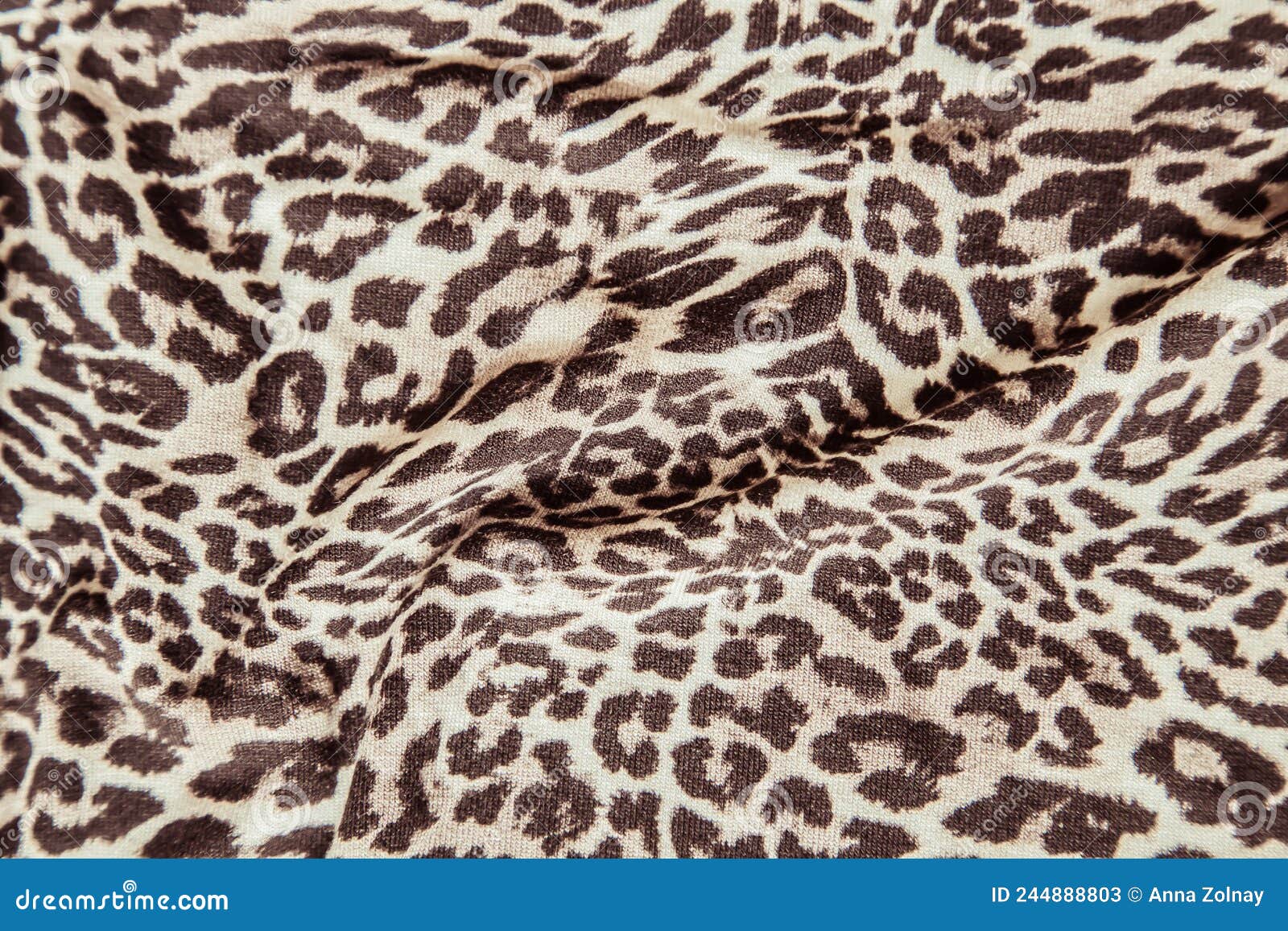 Leopard Background Texture Safari Pattern Leopard Print Fabric Material ...