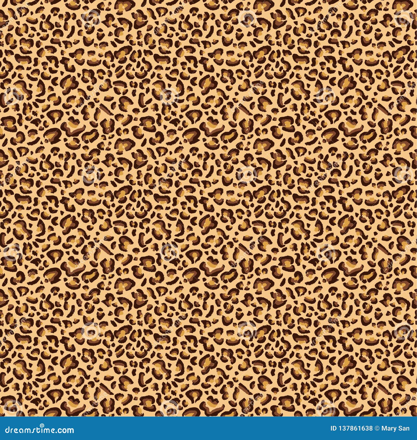 Leopard, Cheetah Spotted Texture, Leopard Seamless Pattern Design ...