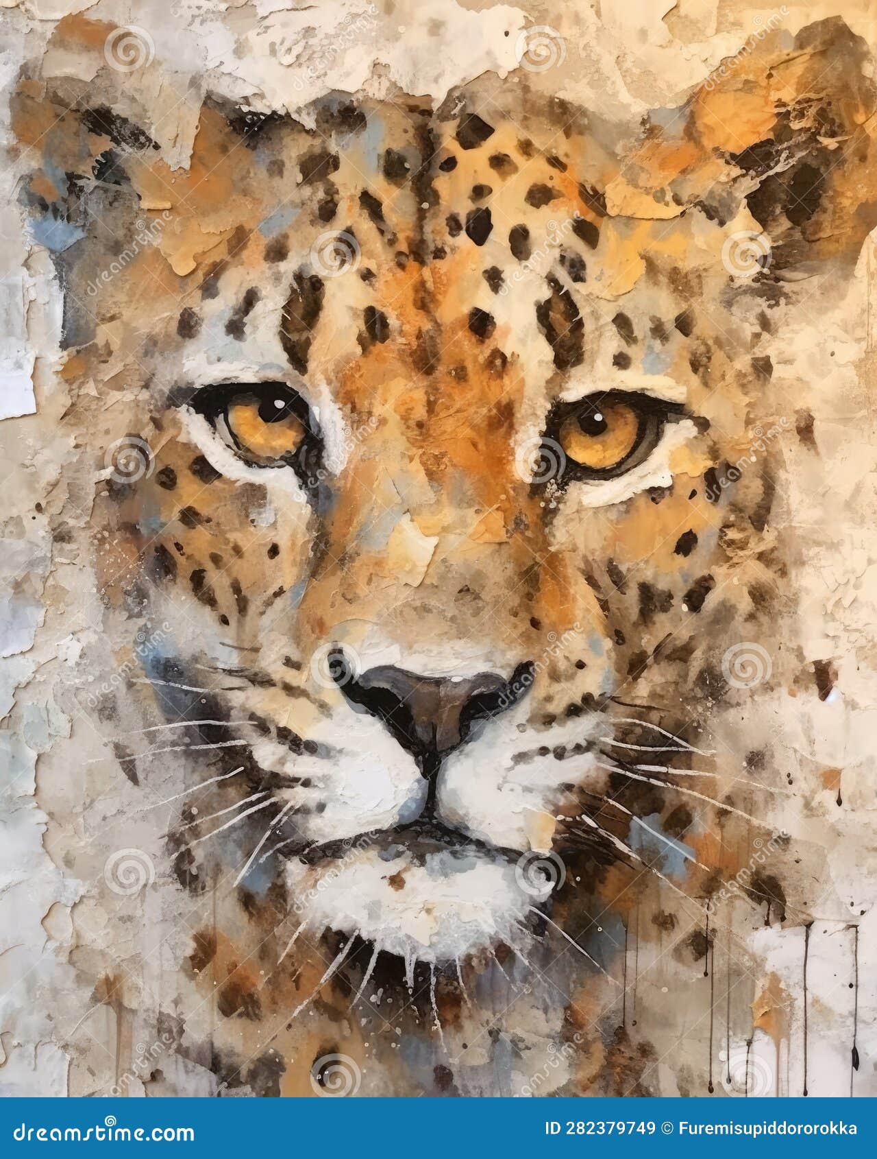 Leopard Form and Spirit through an Abstract Lens Dynamic and Expressive ...