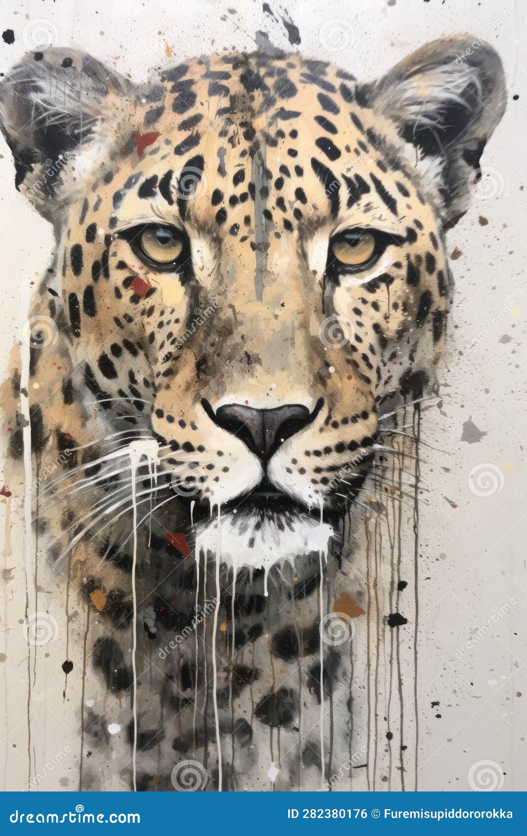 Leopard Form and Spirit through an Abstract Lens Dynamic and Expressive ...