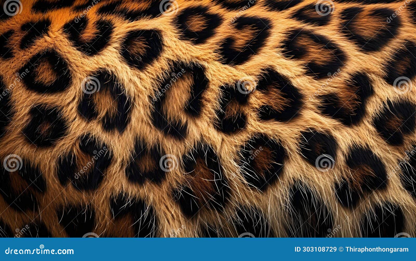 Leopard fur texture stock illustration. Illustration of wild - 303108729