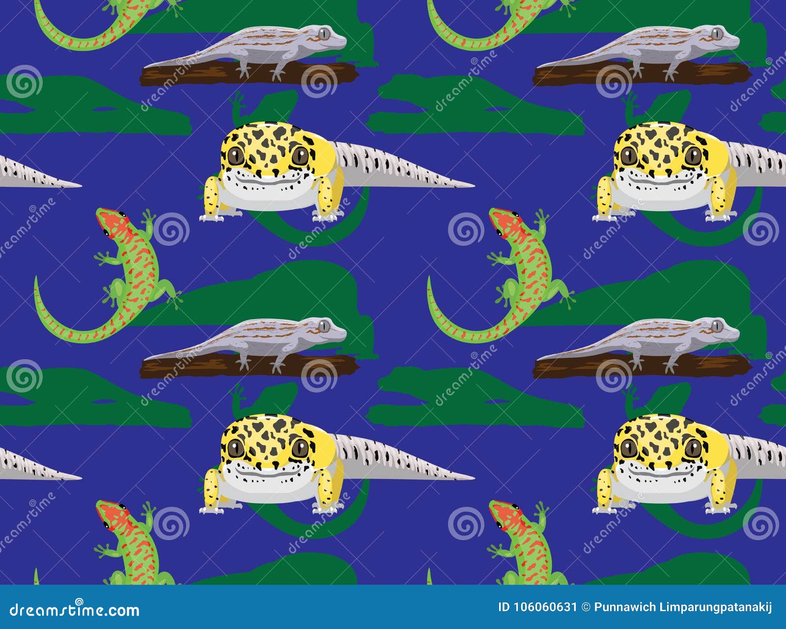 Leopard Gecko Purple