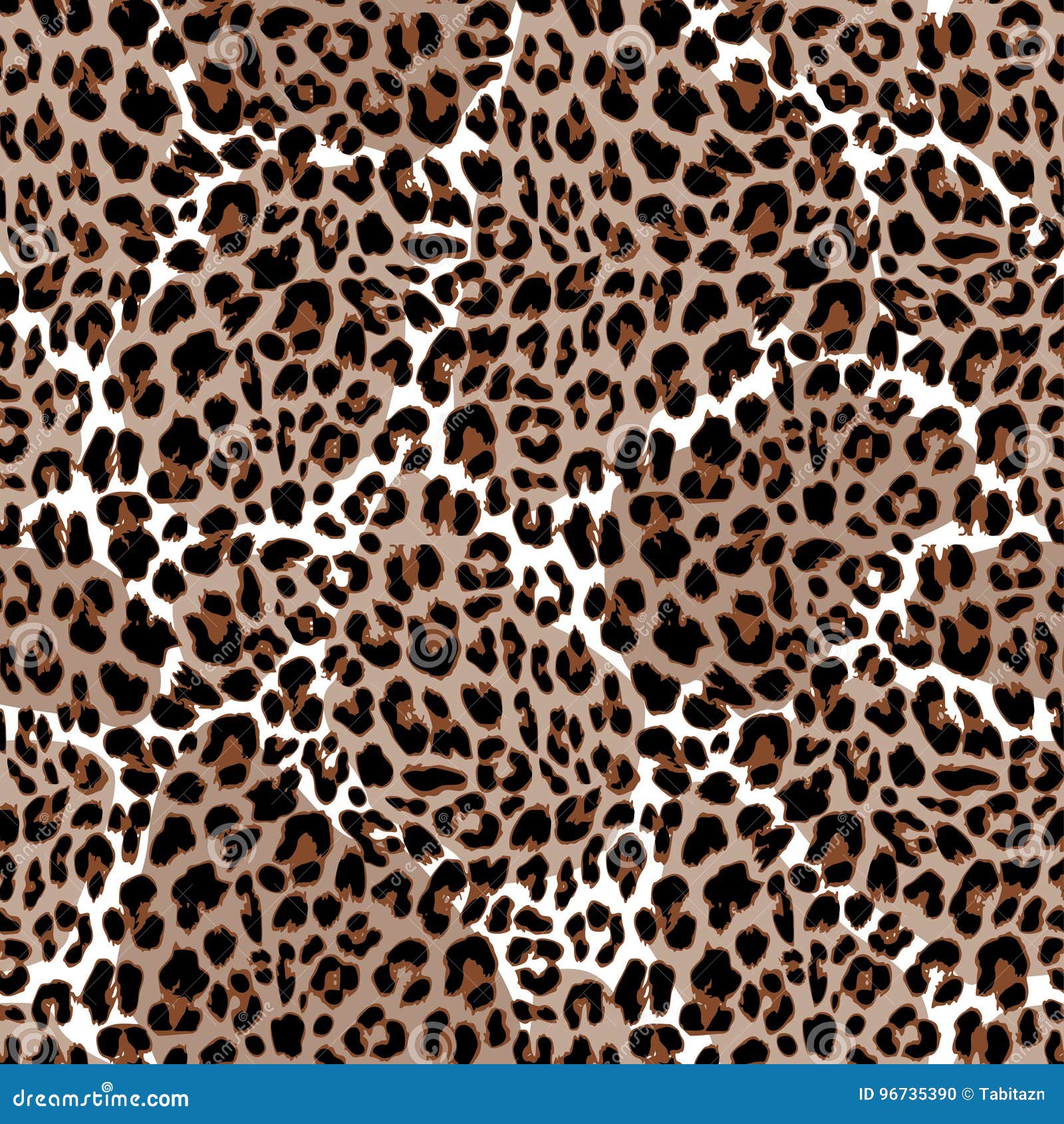 Jaguar Seamless Texture. Cartoon Vector | CartoonDealer.com #141836097