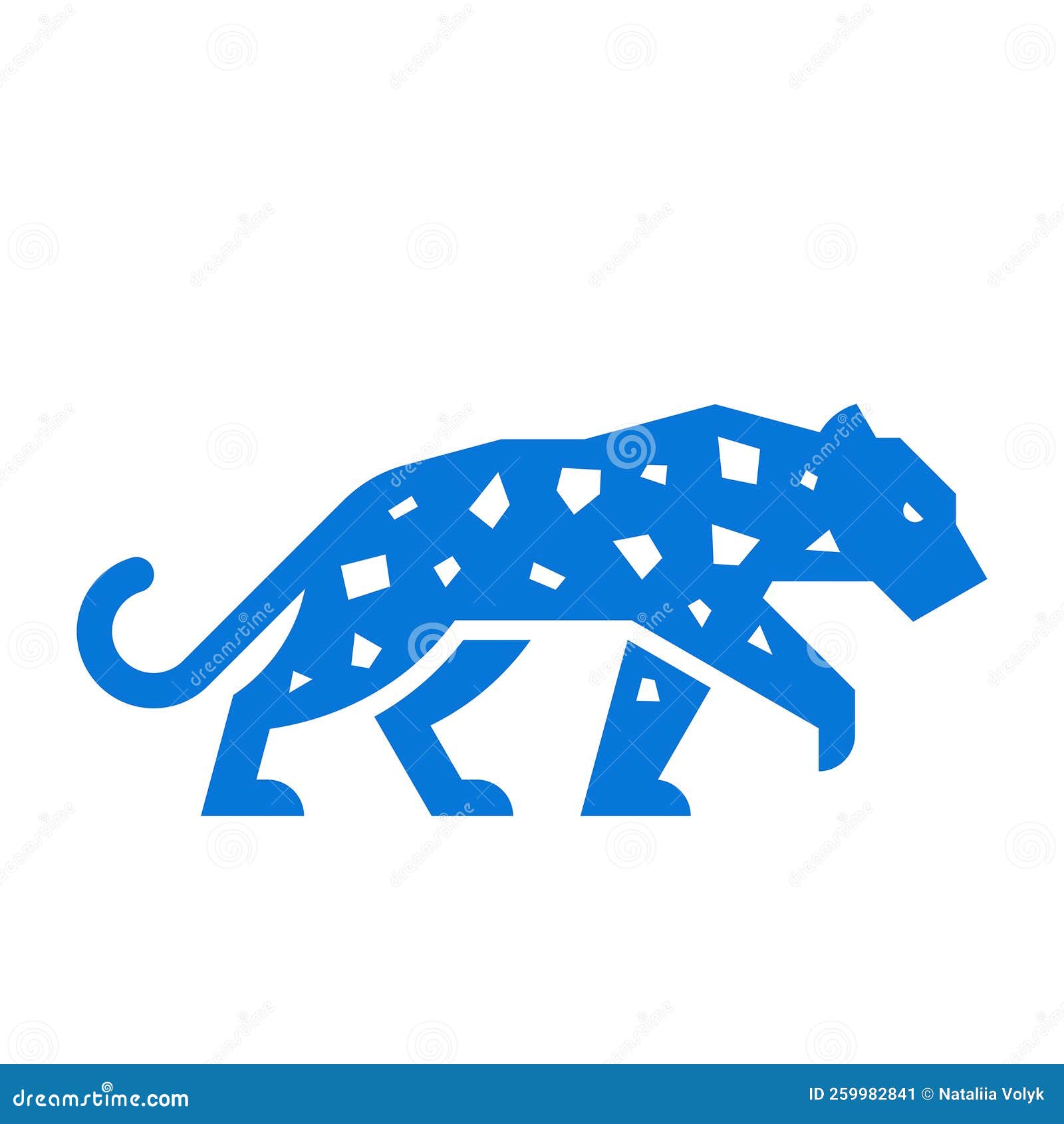 Leopard Logo stock vector. Illustration of icon, emblem - 259982841