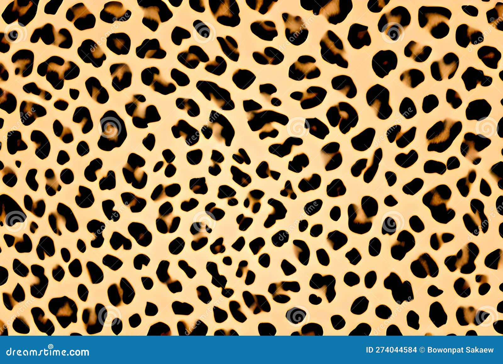 Leopard Pattern Abstract Backgroud. Generative AI I Stock Illustration ...