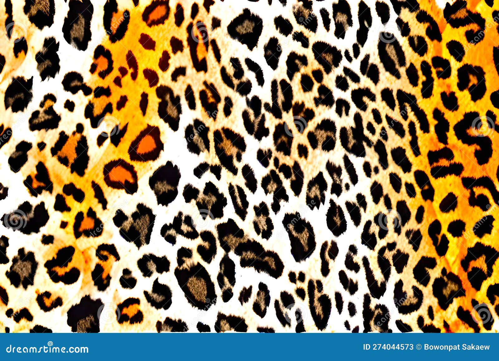 Leopard Pattern Abstract Backgroud. Generative AI Stock Illustration ...
