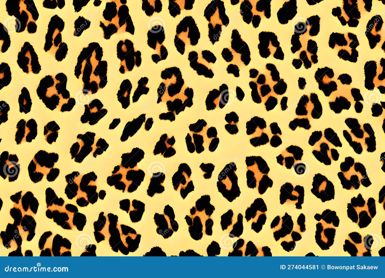 Leopard Pattern Abstract Backgroud. Generative AI Stock Illustration ...