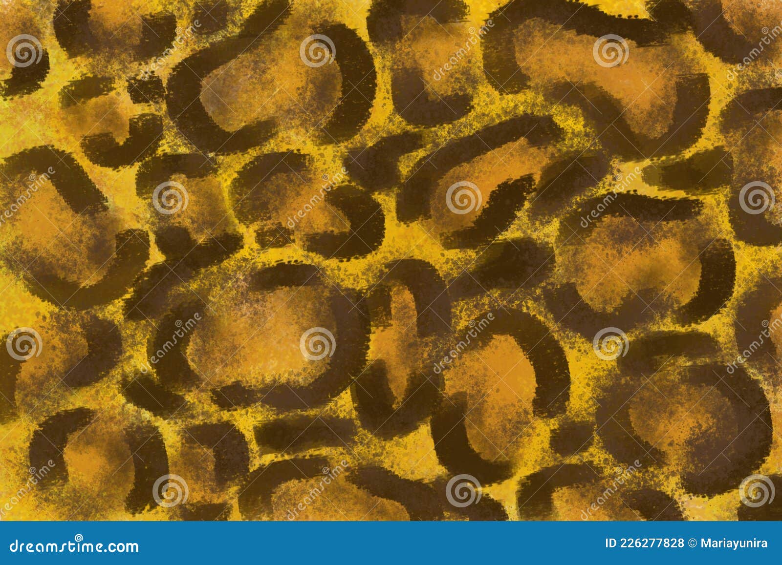 Leopard Patterns Illustrations Stock Illustration - Illustration of ...