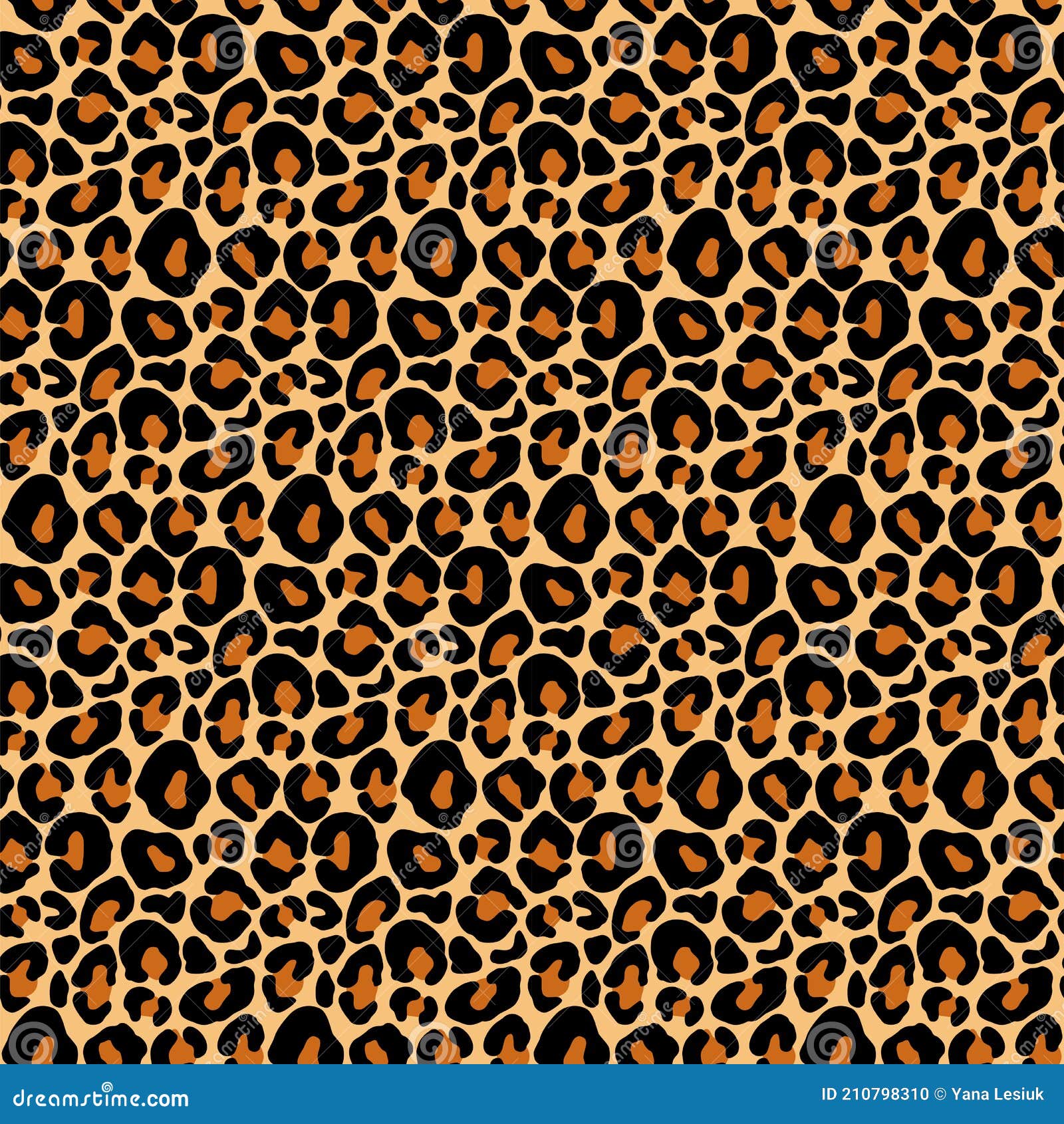 Leopard Print, Cheetah Seamless Pattern, Jaguar Texture. Jungle Exotic ...