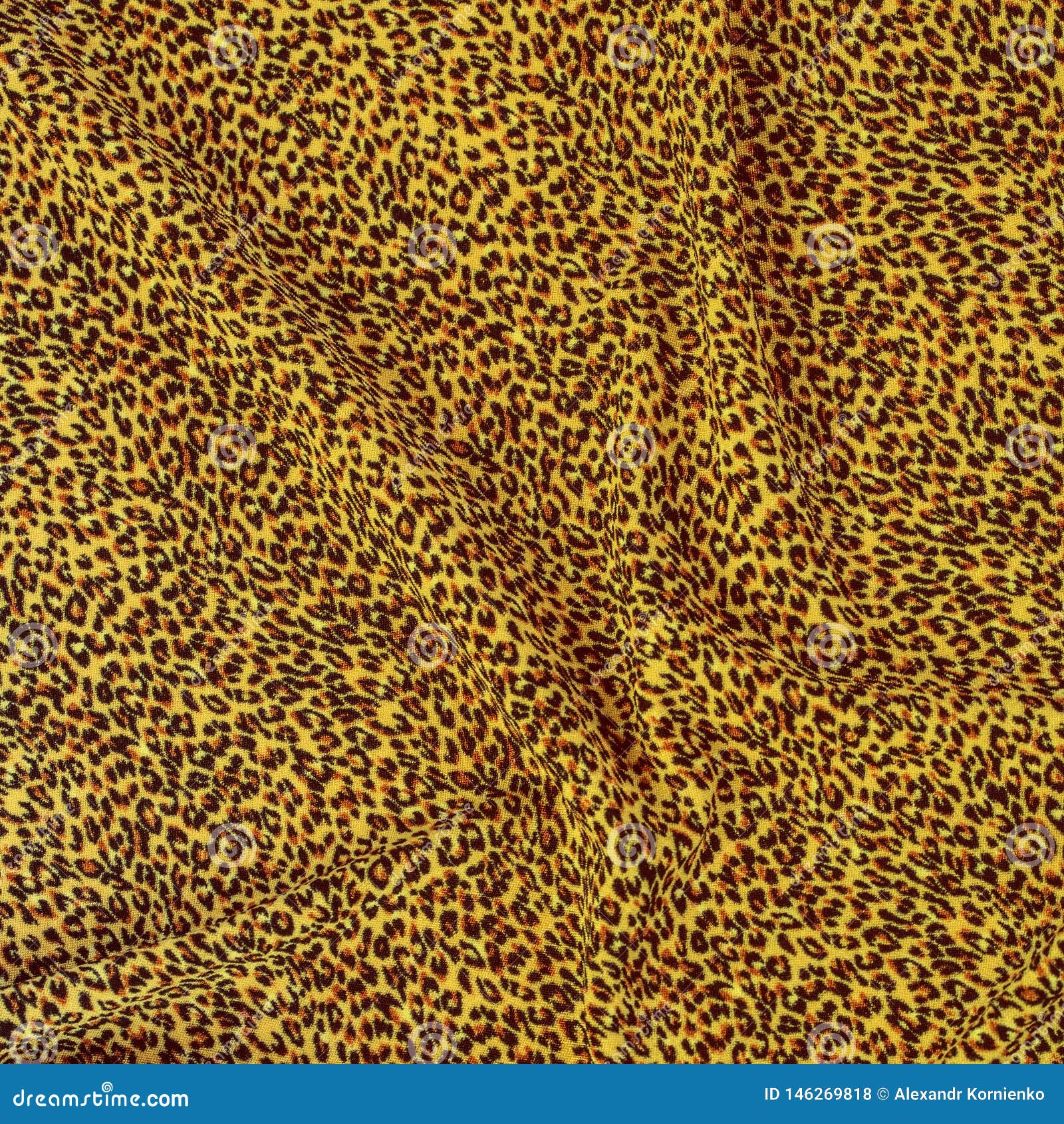 Leopard Print, Fabric Pattern Stock Photo - Image of wallpaper, brown ...