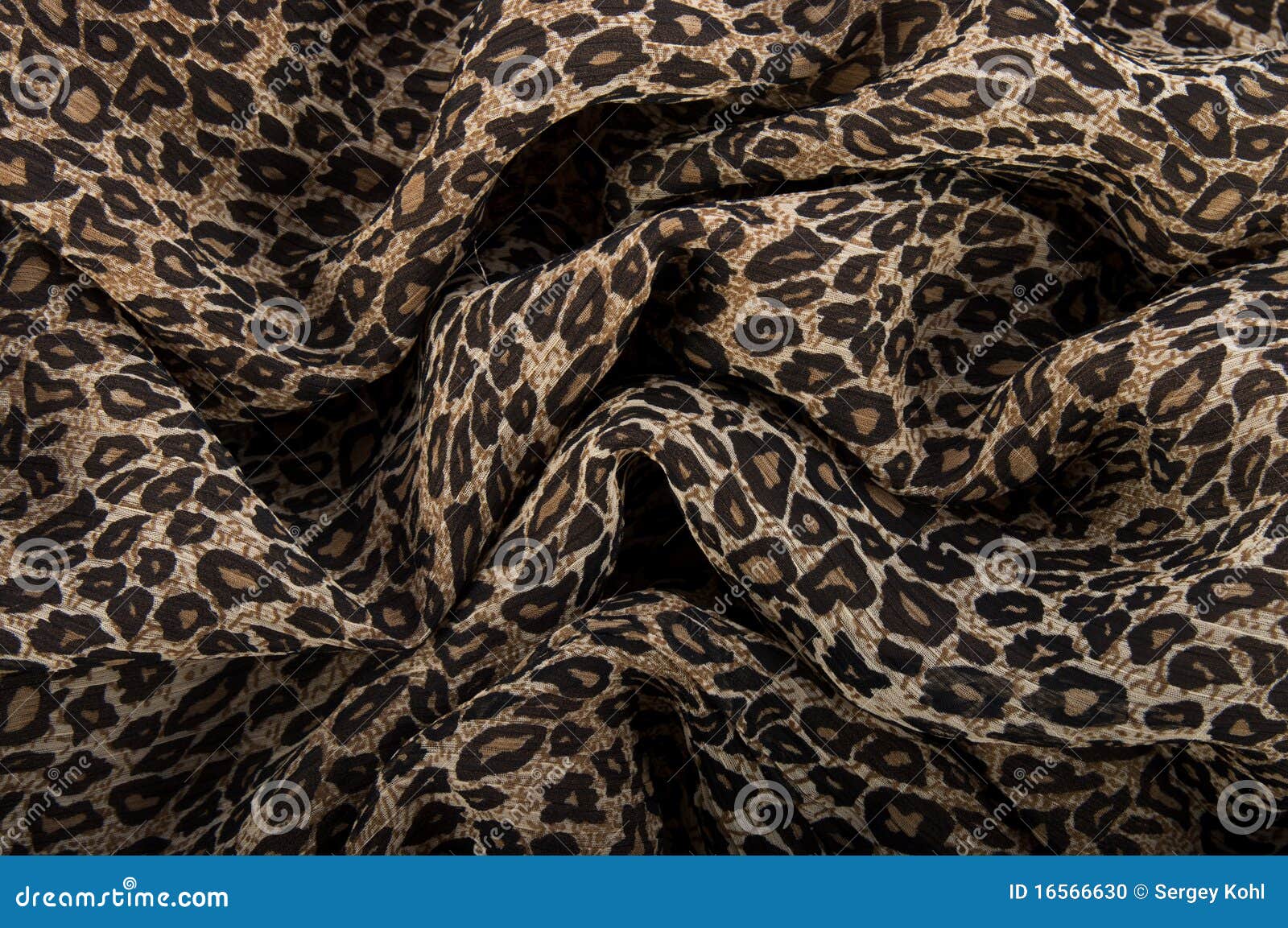 Leopard Print Fabric Texture Stock Photo - Image of fashion, soft: 16566630