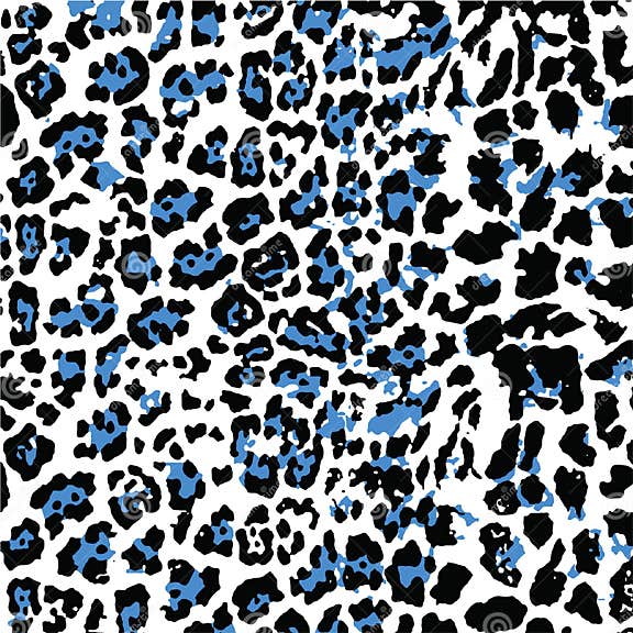 Leopard Print Pattern. Vector Seamless Background Stock Vector ...