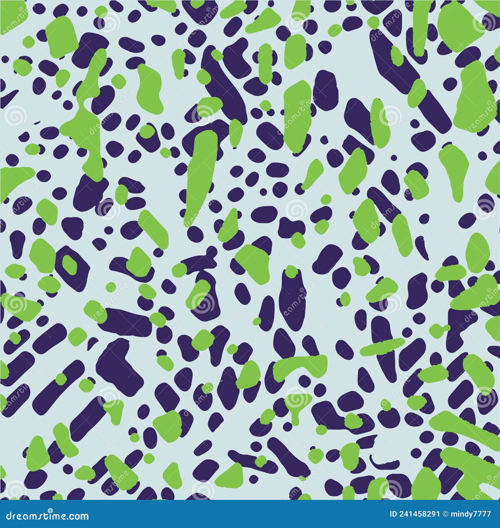 Leopard Print Pattern. Vector Seamless Background Stock Vector ...