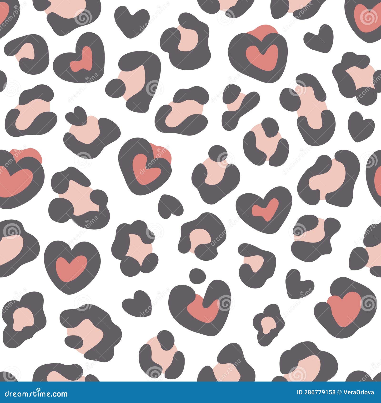 Leopard Print. Seamless Leopard Pattern. Leopard Spots Stock ...