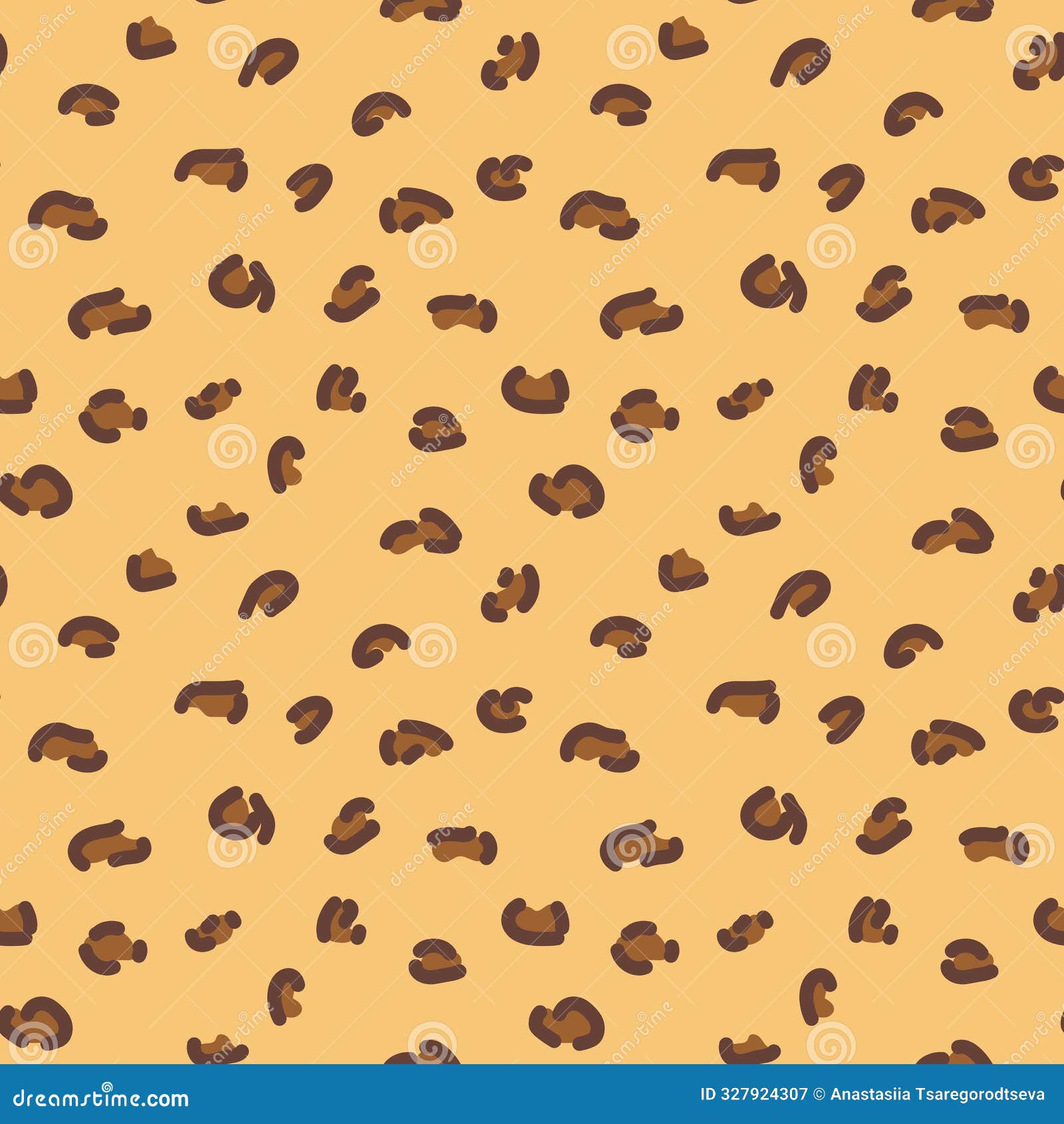 Leopard print with spots stock illustration. Illustration of skin ...