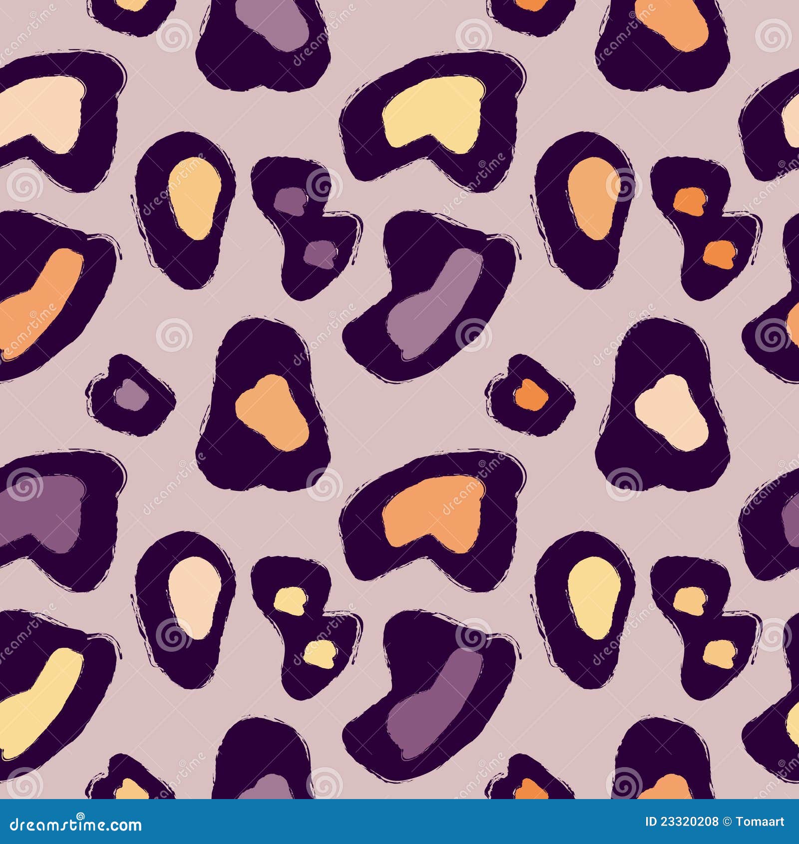 Leopard repetition stock vector. Illustration of repetition - 23320208