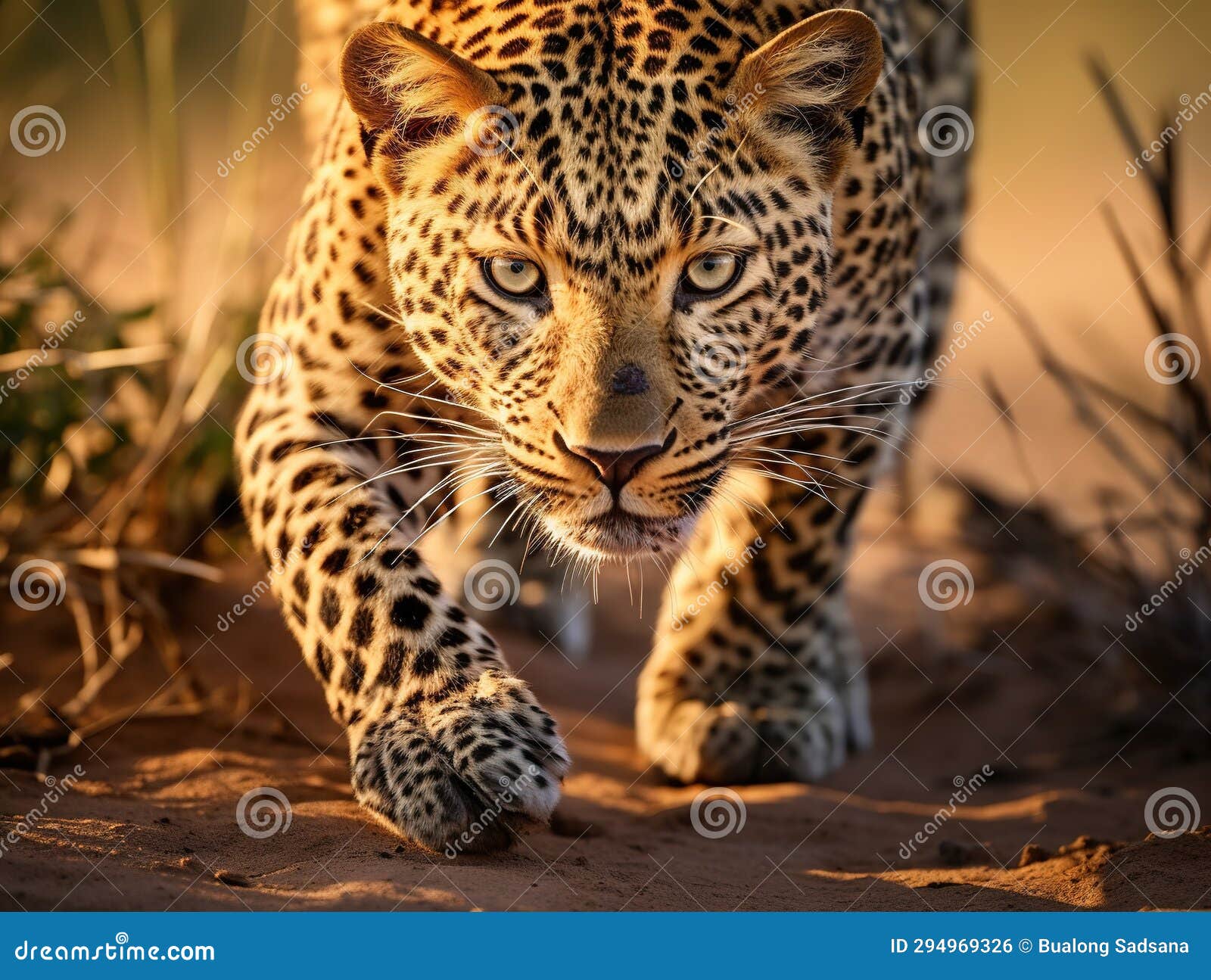 Leopard Made with Generative AI Illustration Stock Illustration ...