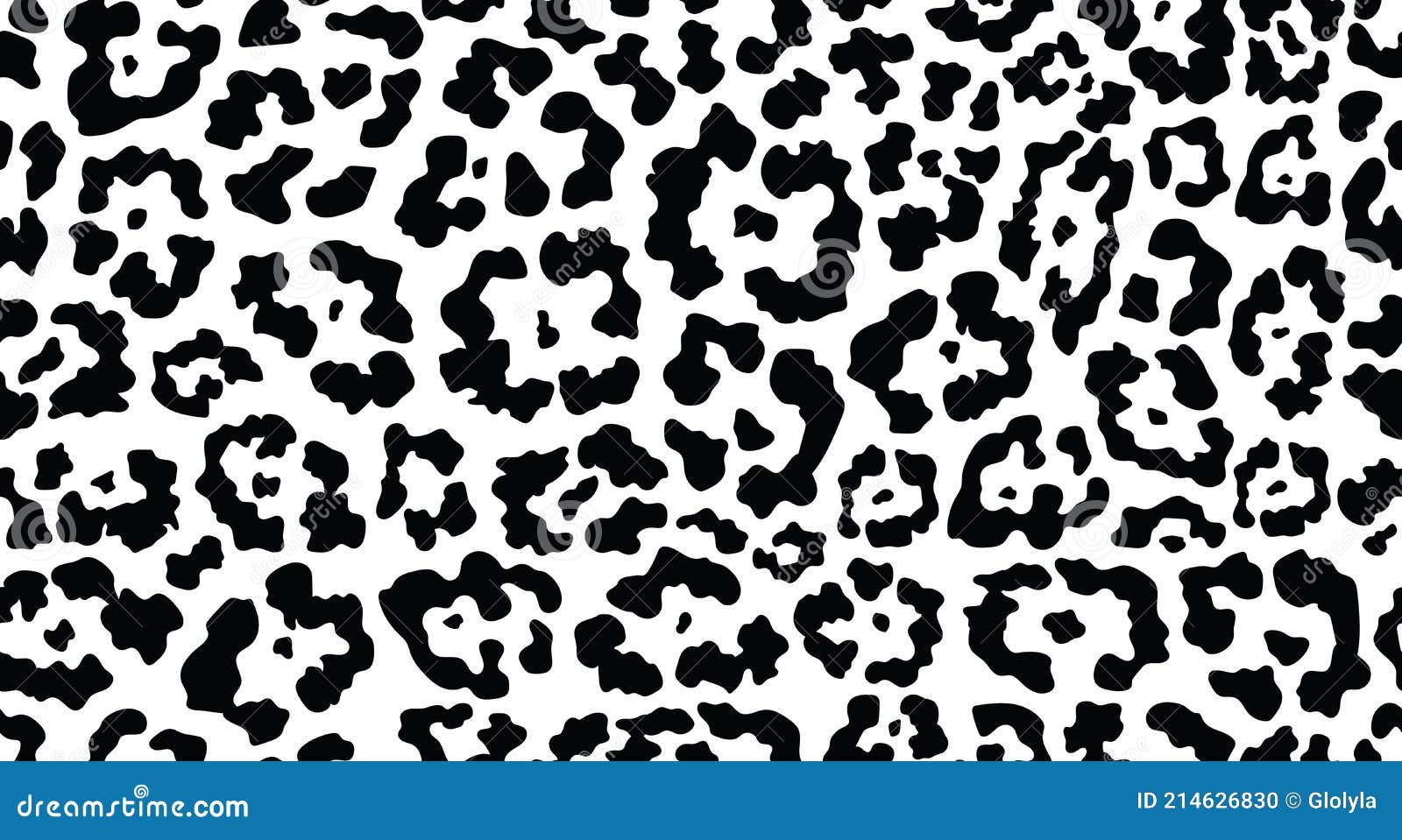 Leopard seamless patern. stock vector. Illustration of abstract - 214626830