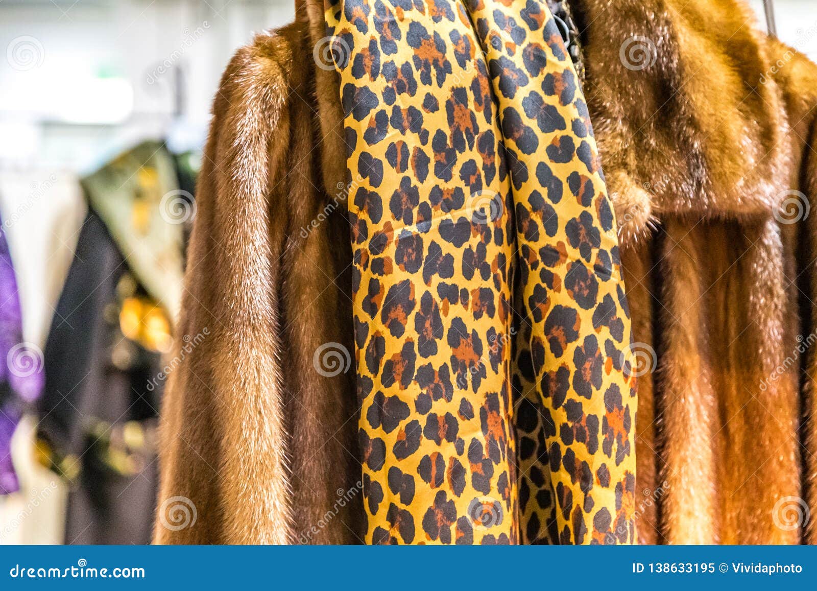 Leopard Silk Texture Stock Image | CartoonDealer.com #6226075