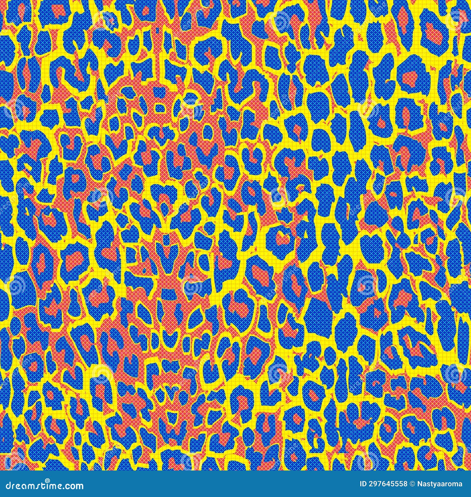 Leopard skin pattern stock illustration. Illustration of animal - 297645558