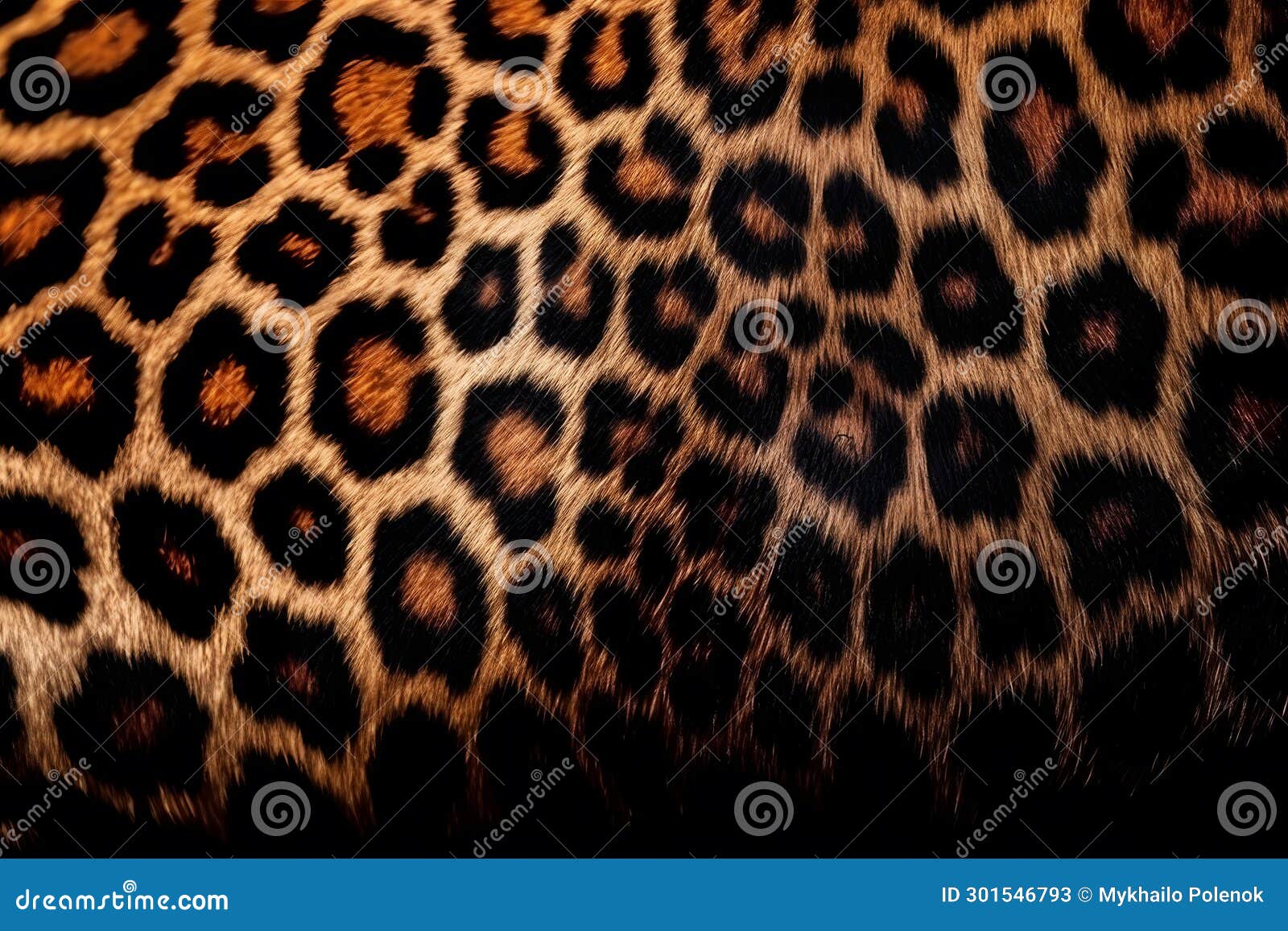 Leopard Skin Texture for Background. Neural Network AI Generated Stock ...