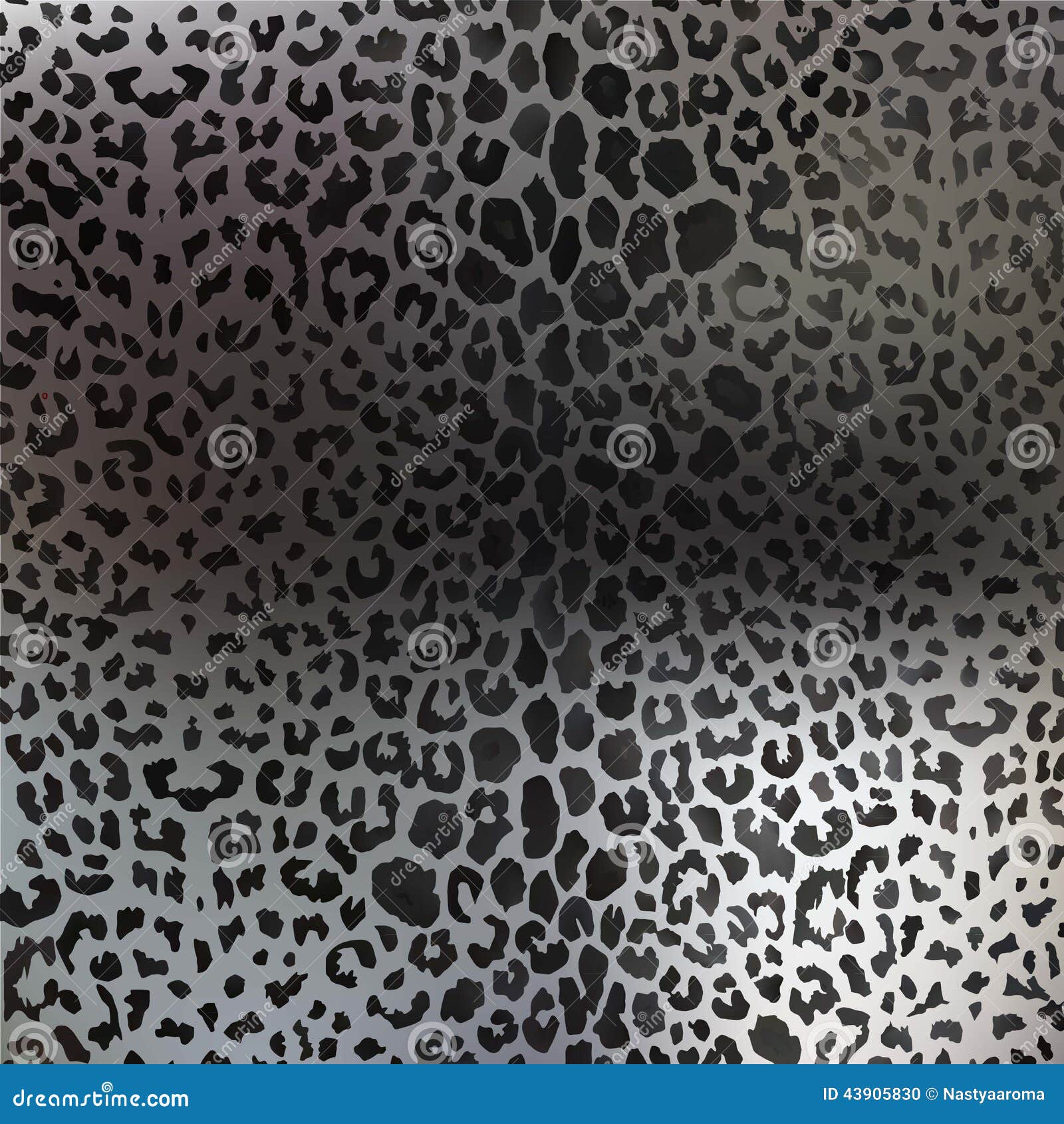 Leopard Skin Texture. Vector Illustration | CartoonDealer.com #43905830