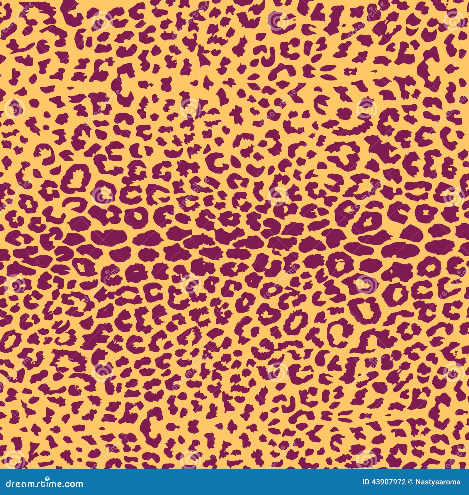 Leopard Skin Texture. Vector Illustration | CartoonDealer.com #43907972