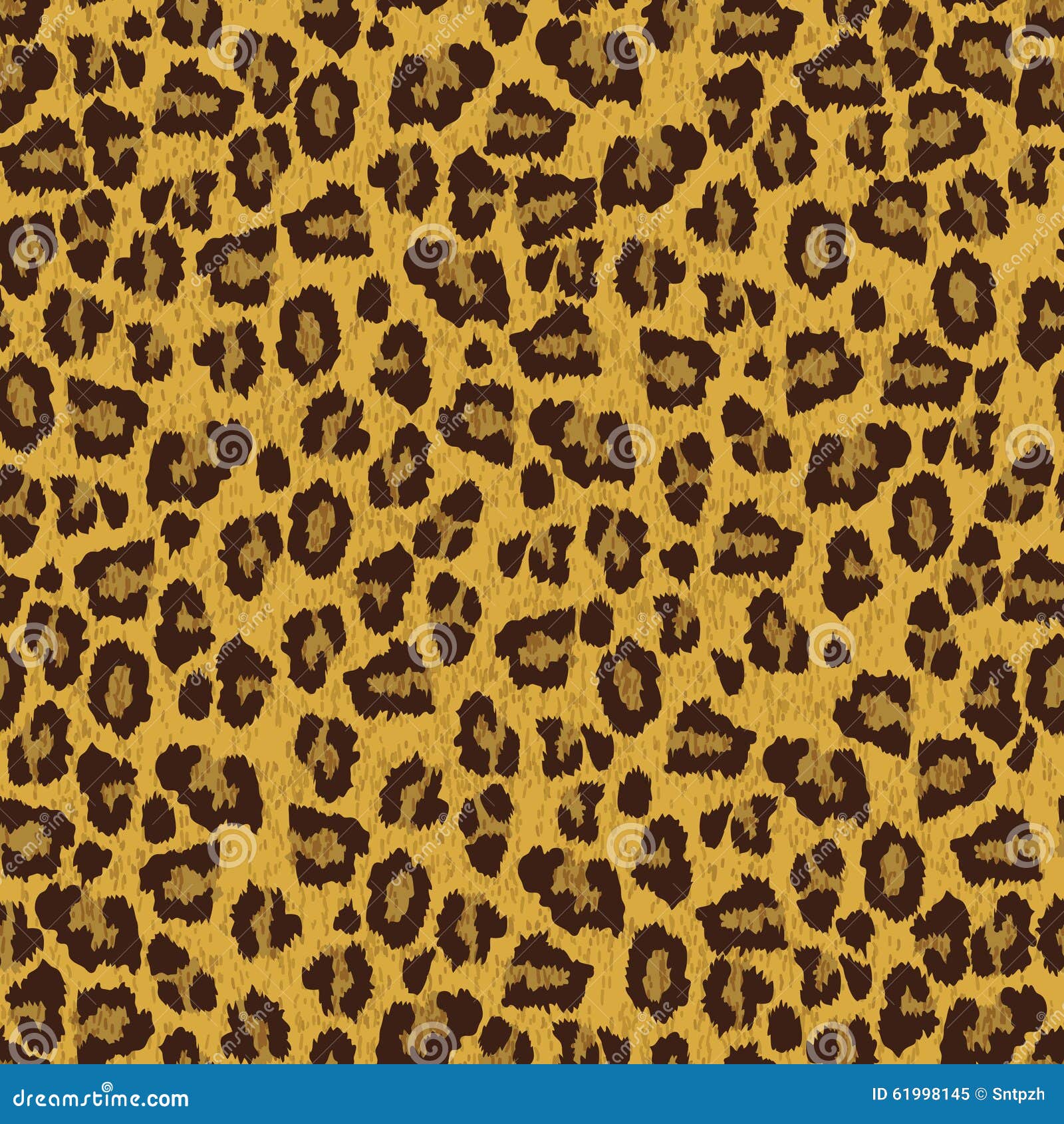 Leopard Skin Texture Seamless Patern Stock Vector - Illustration of ...